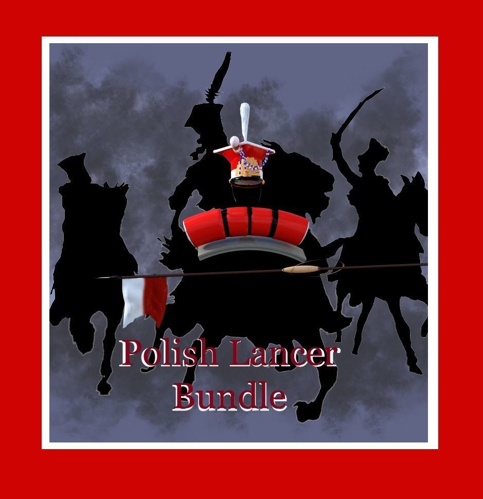 Napoleons Polish Lancer Gear set 3D model | CGTrader