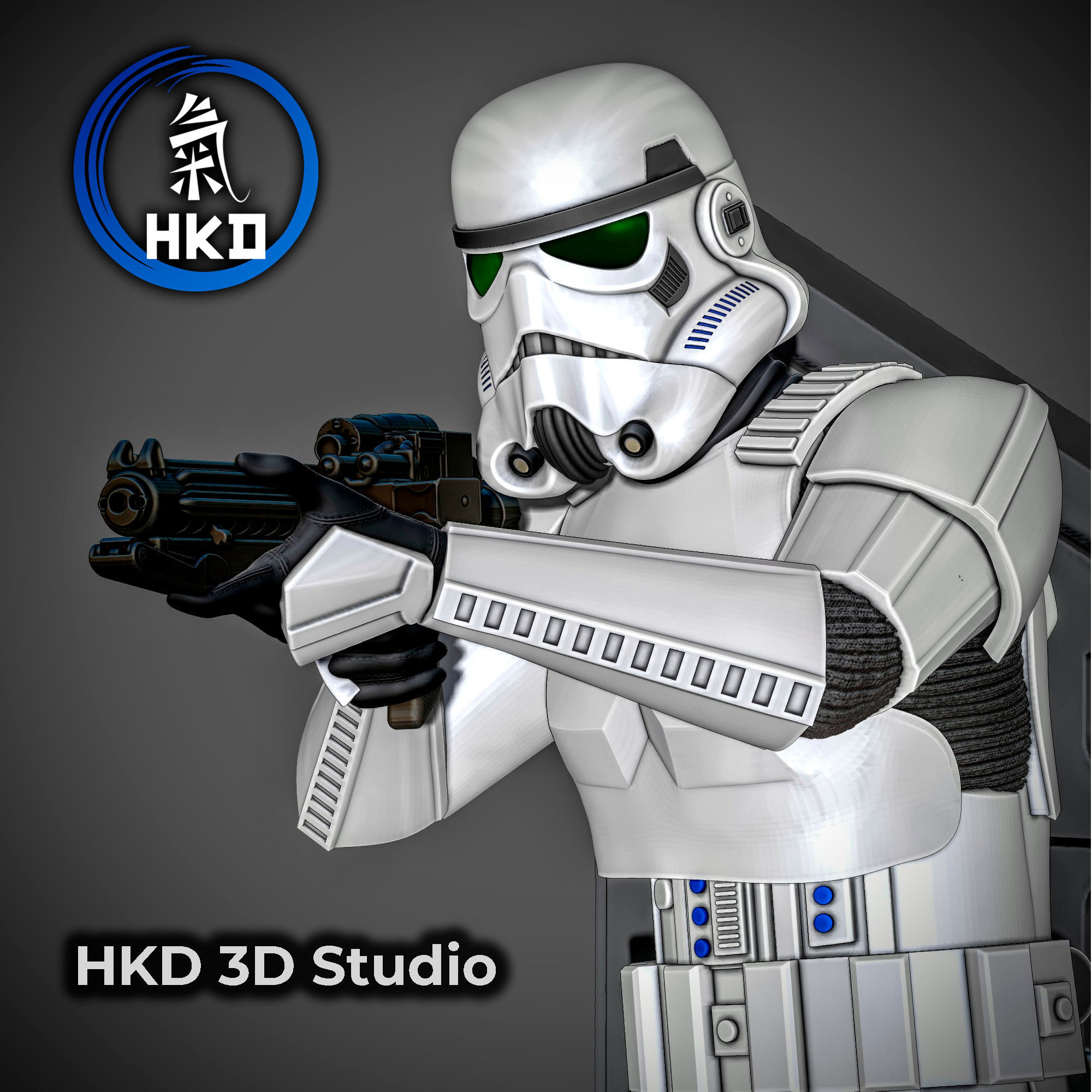 Storm Trooper Fanart - Star Wars 3D model 3D printable | CGTrader