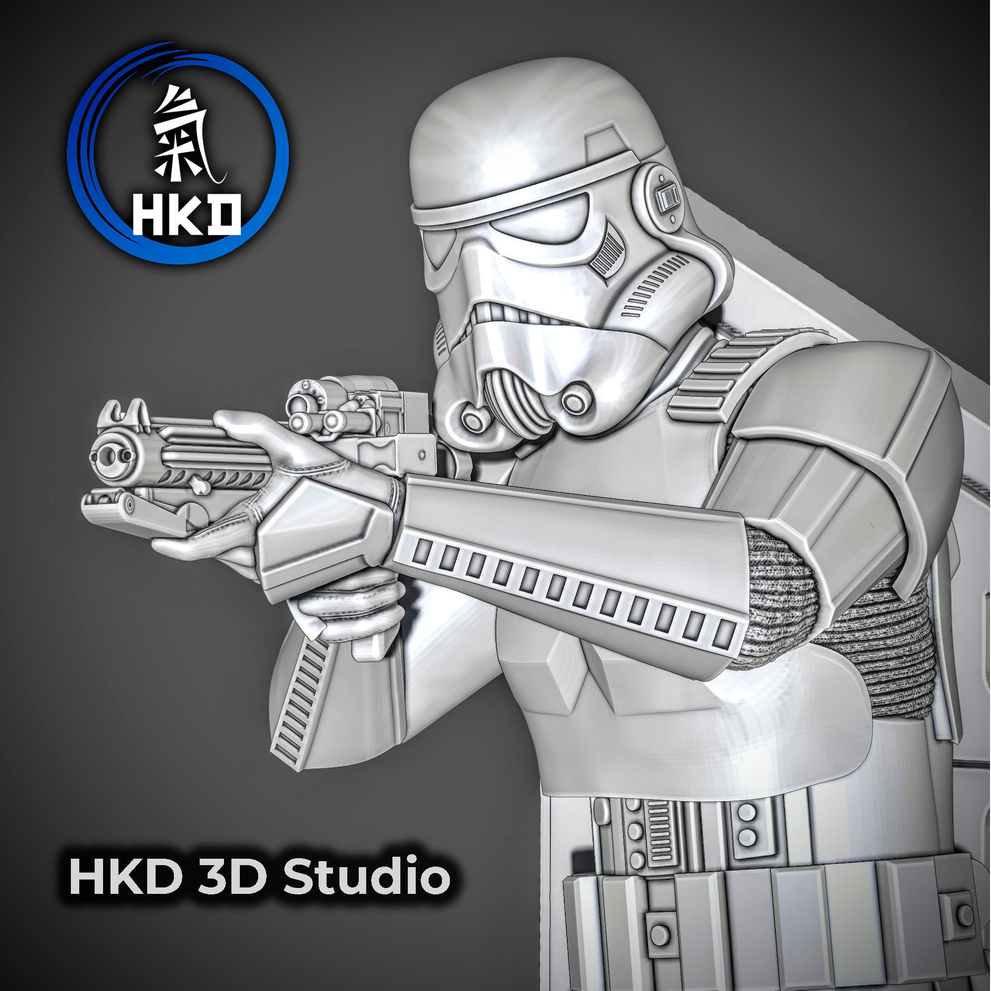 Storm Trooper Fanart - Star Wars 3D model 3D printable | CGTrader