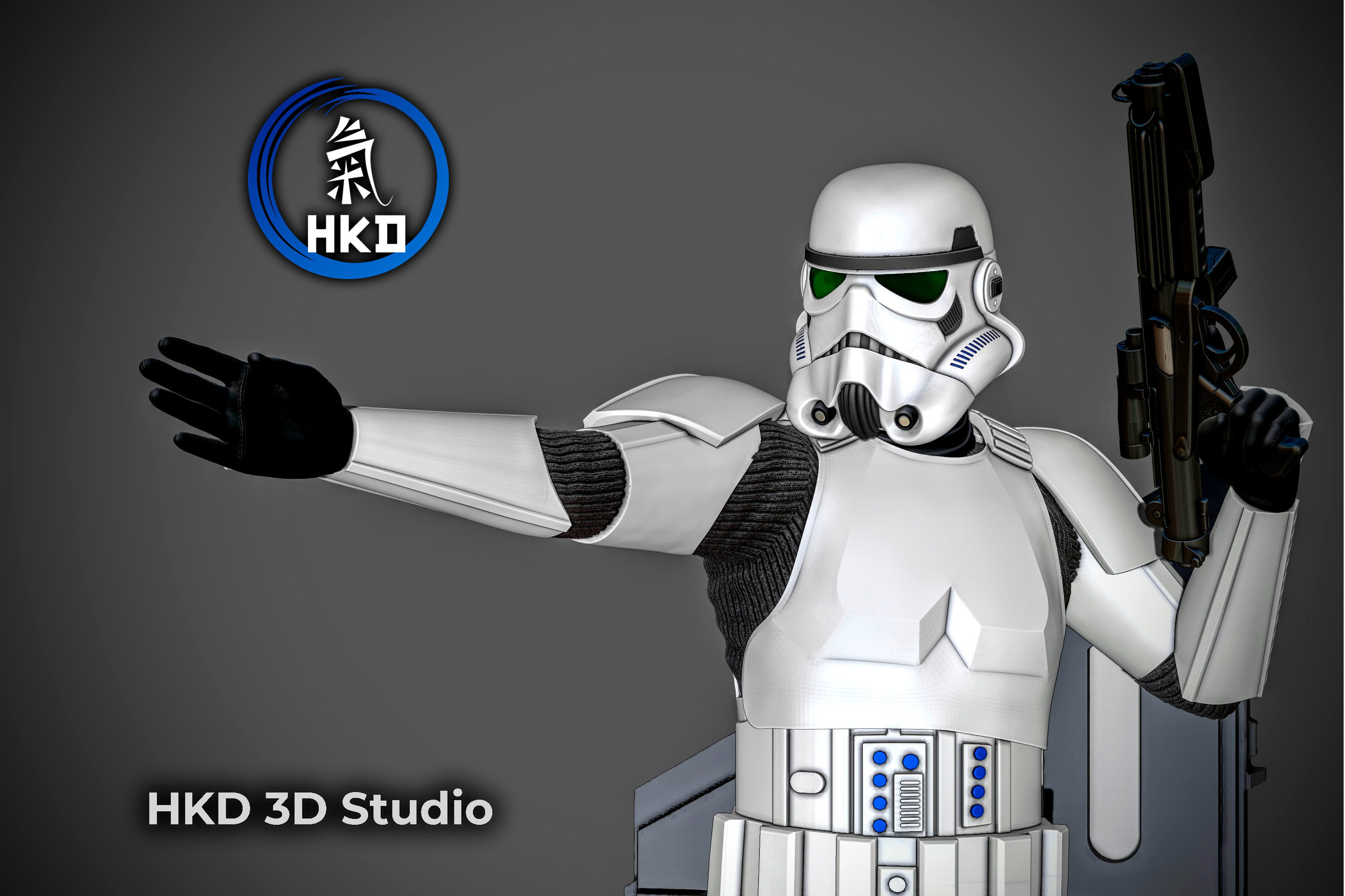 Storm Trooper Fanart - Star Wars 3D model 3D printable | CGTrader