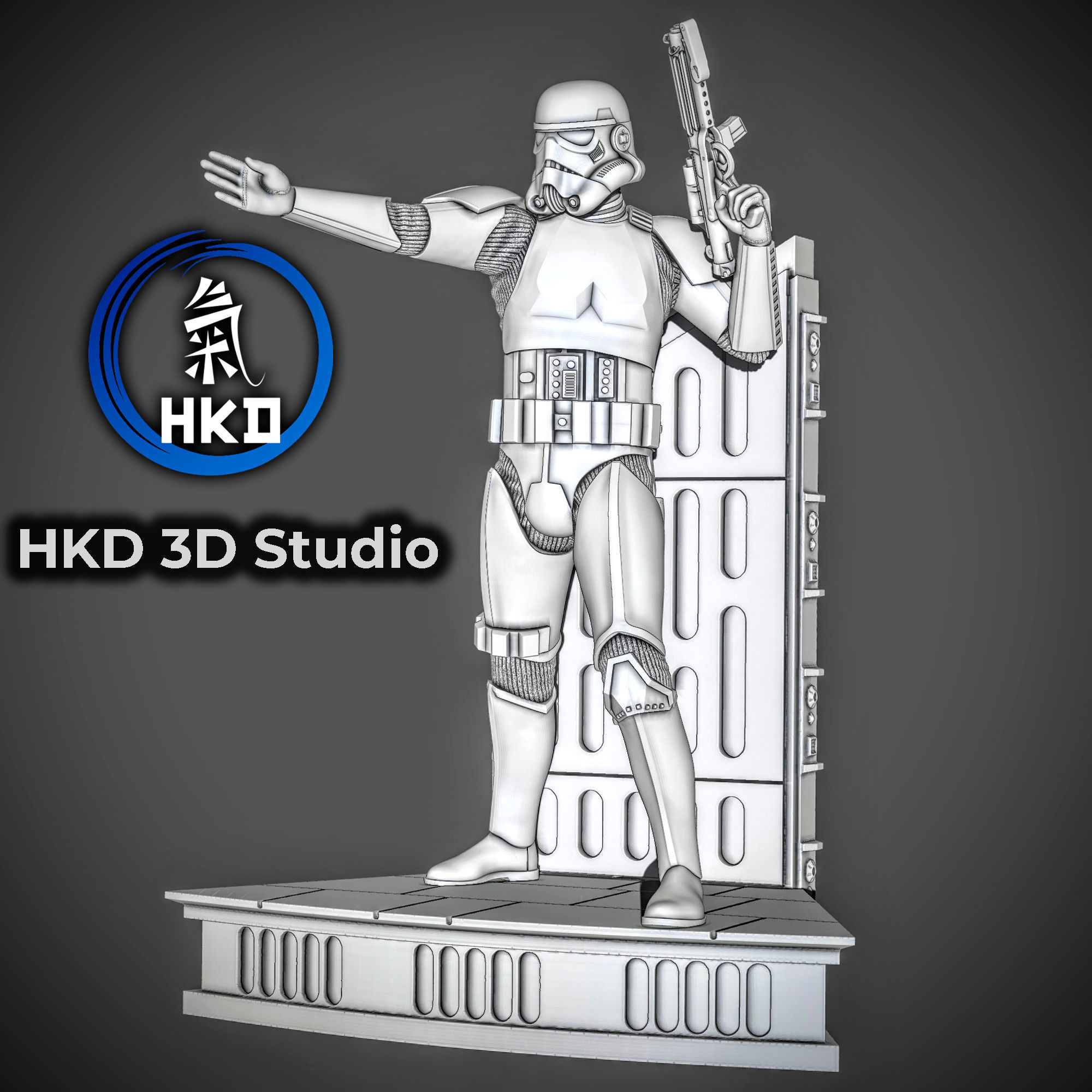 Storm Trooper Fanart - Star Wars 3D model 3D printable | CGTrader