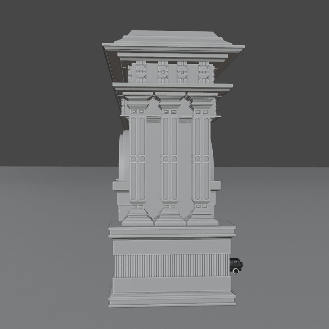 3D model Roman Architecture Gate VR / AR / low-poly | CGTrader