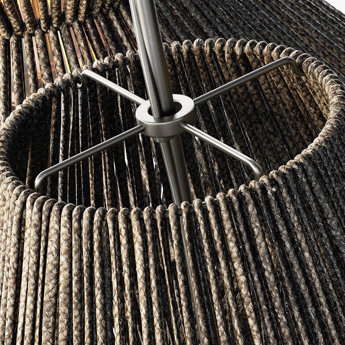 Lamp rope ZigZag n3 3D model | CGTrader