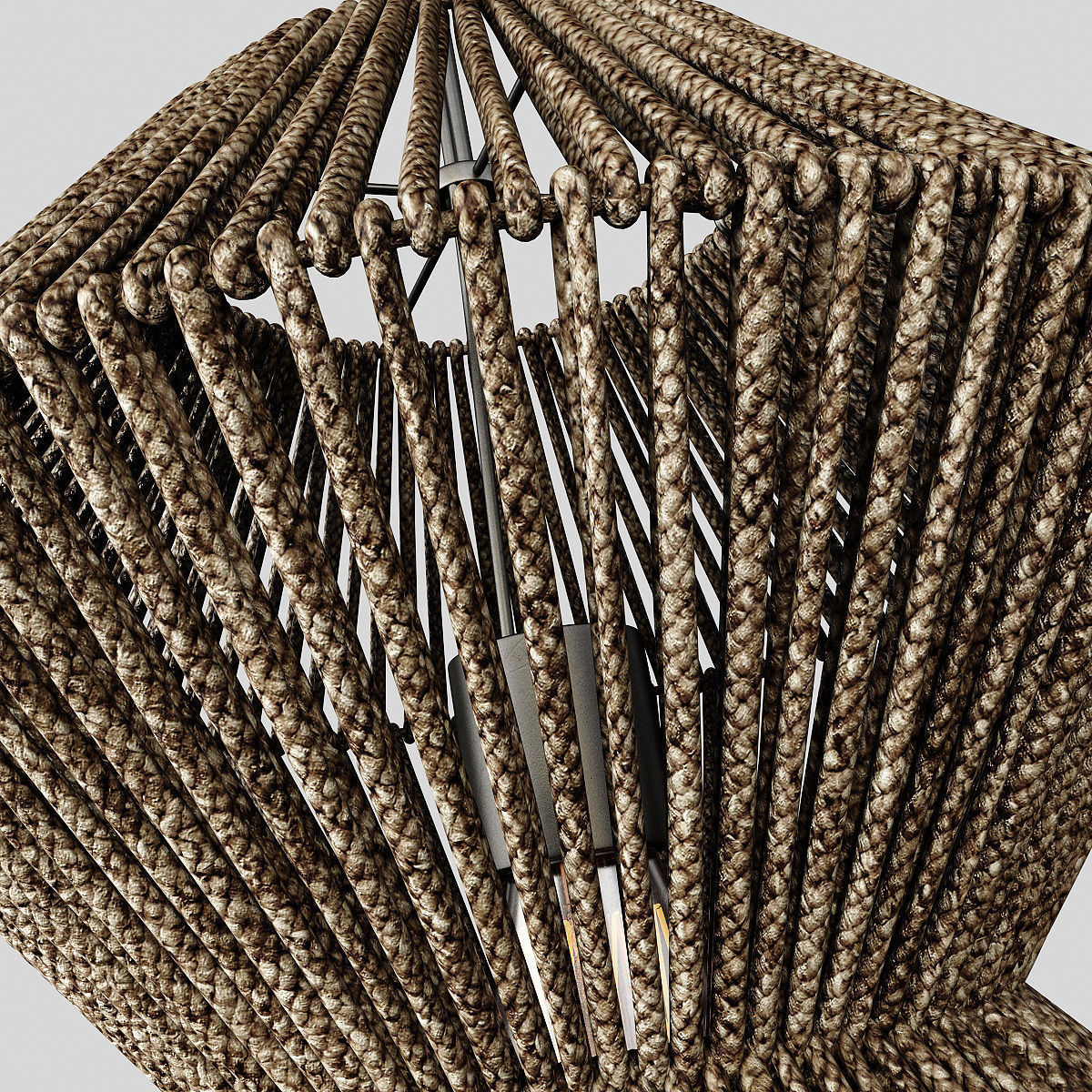 Lamp rope ZigZag n3 3D model | CGTrader