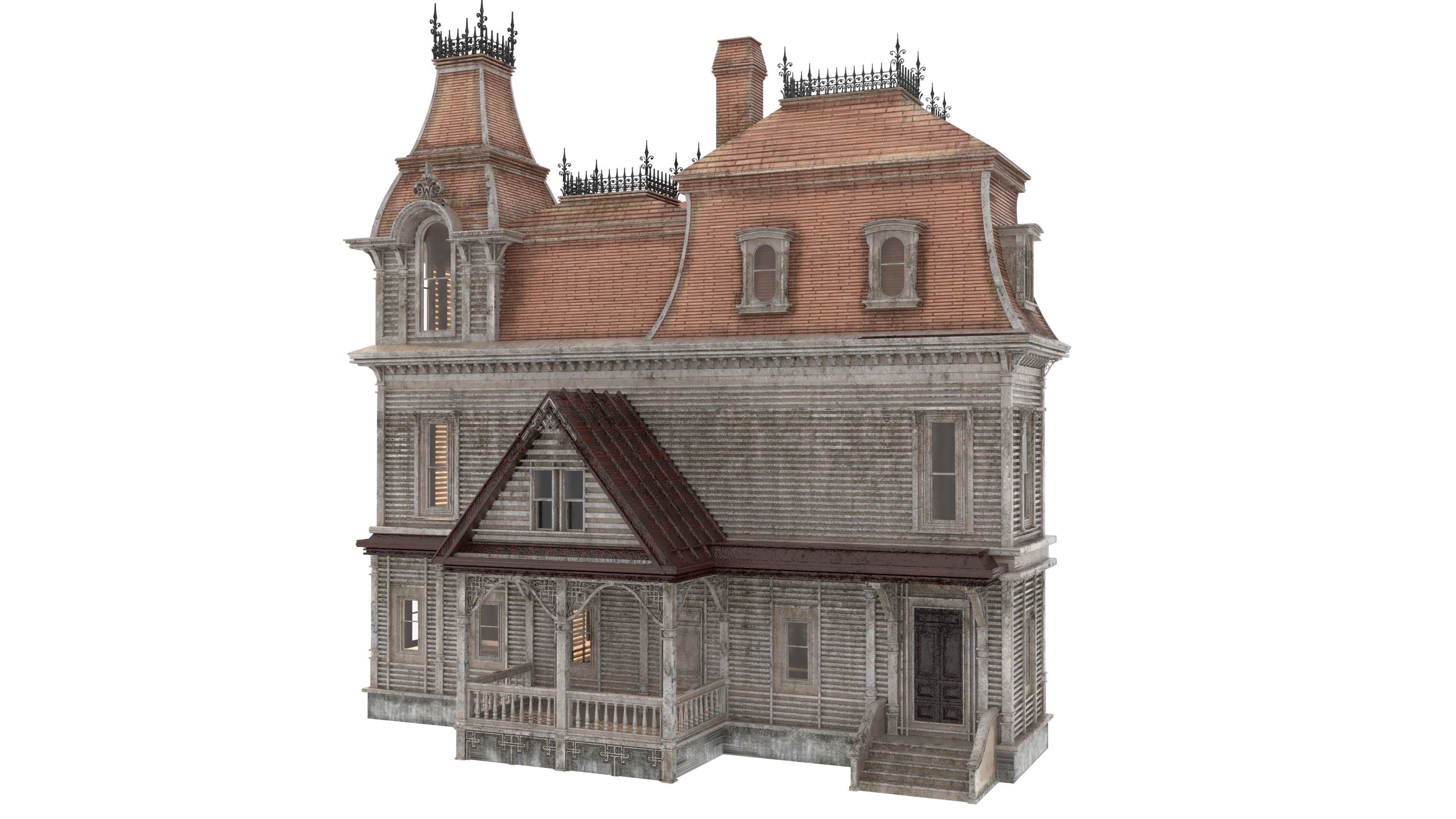 Victorian House 3D model | CGTrader