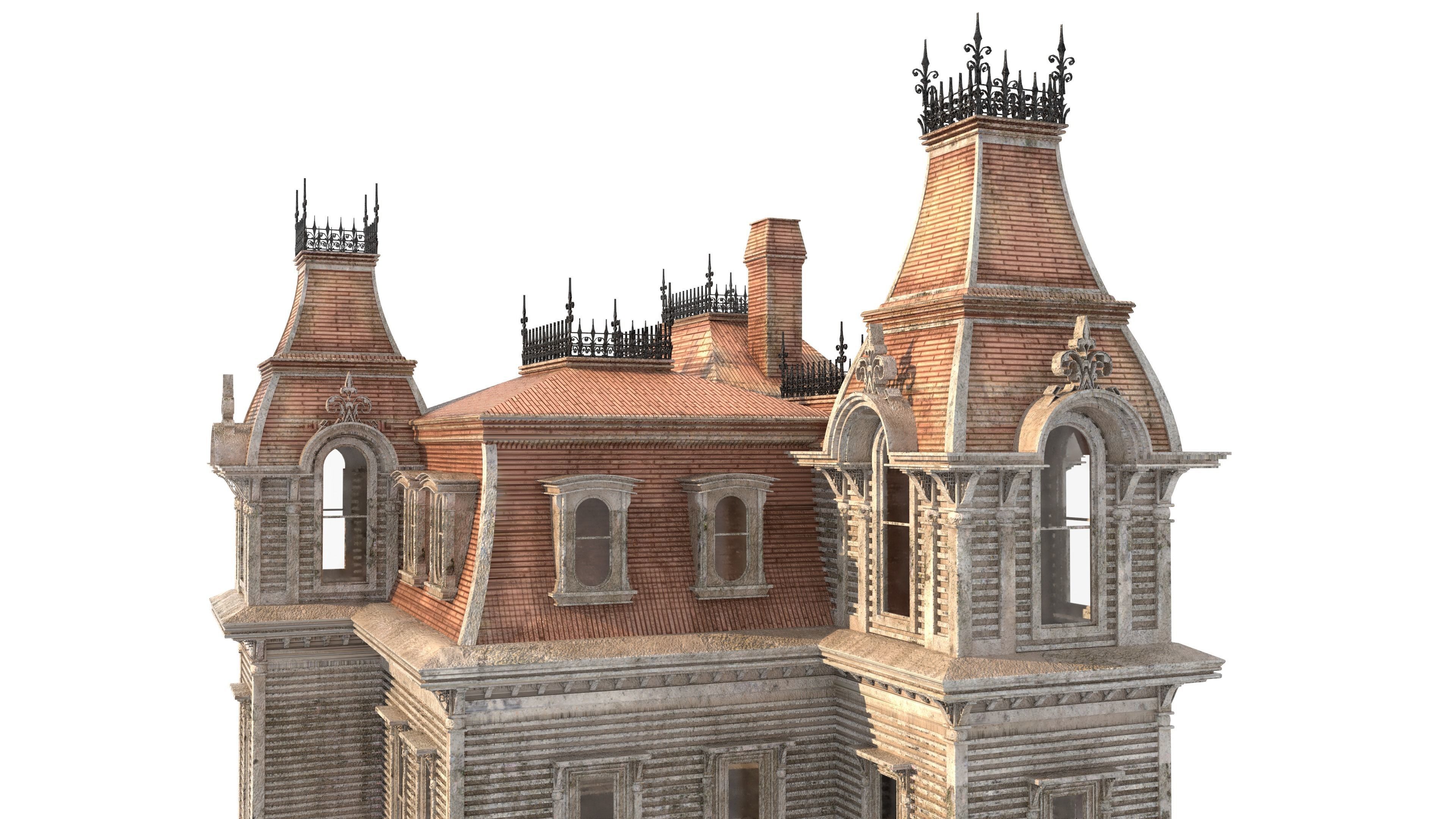Victorian House 3D model | CGTrader