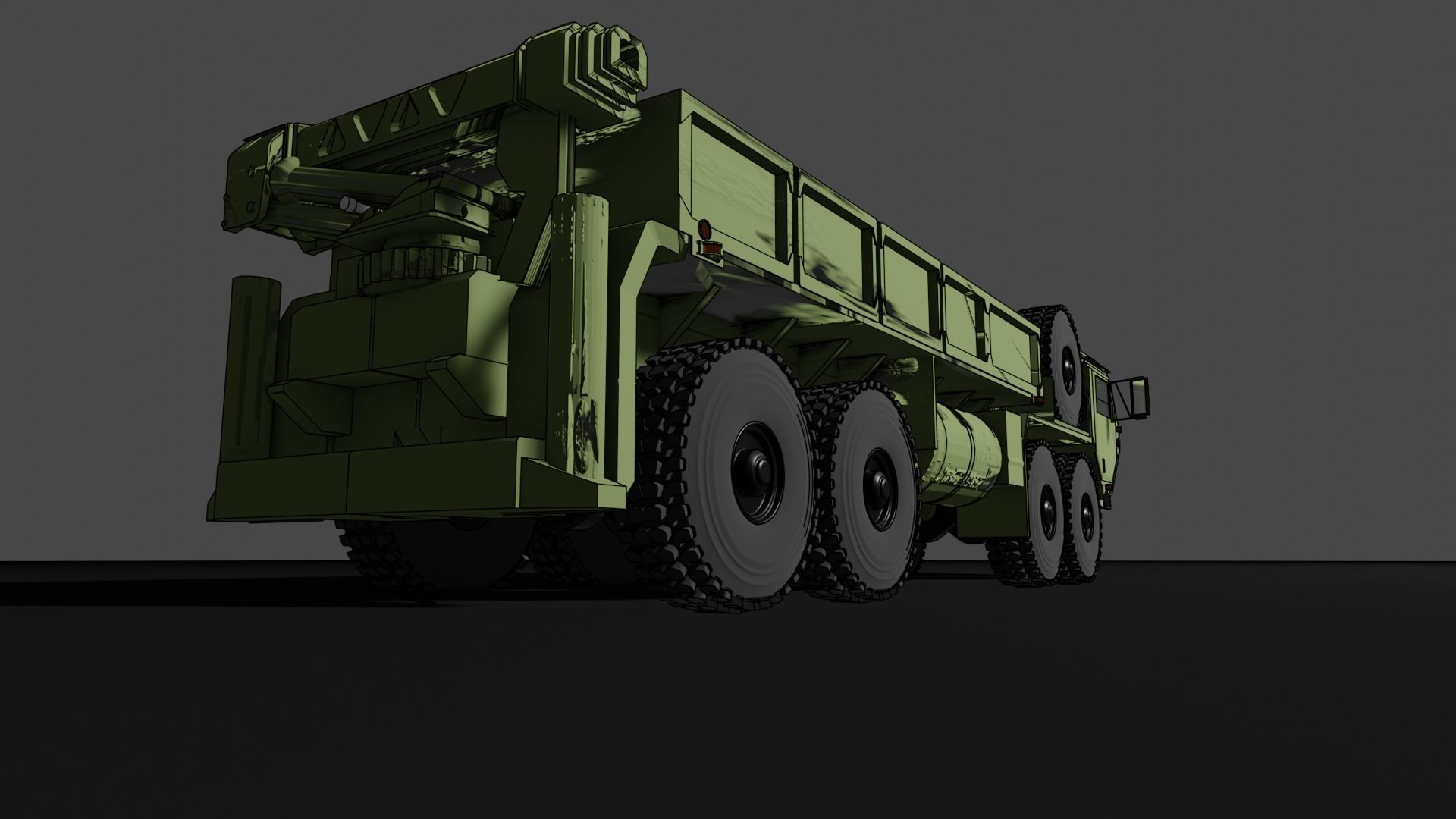 M997 Hemtt Oshkosh MLRS Ammunition Truck 3D model 3D printable | CGTrader