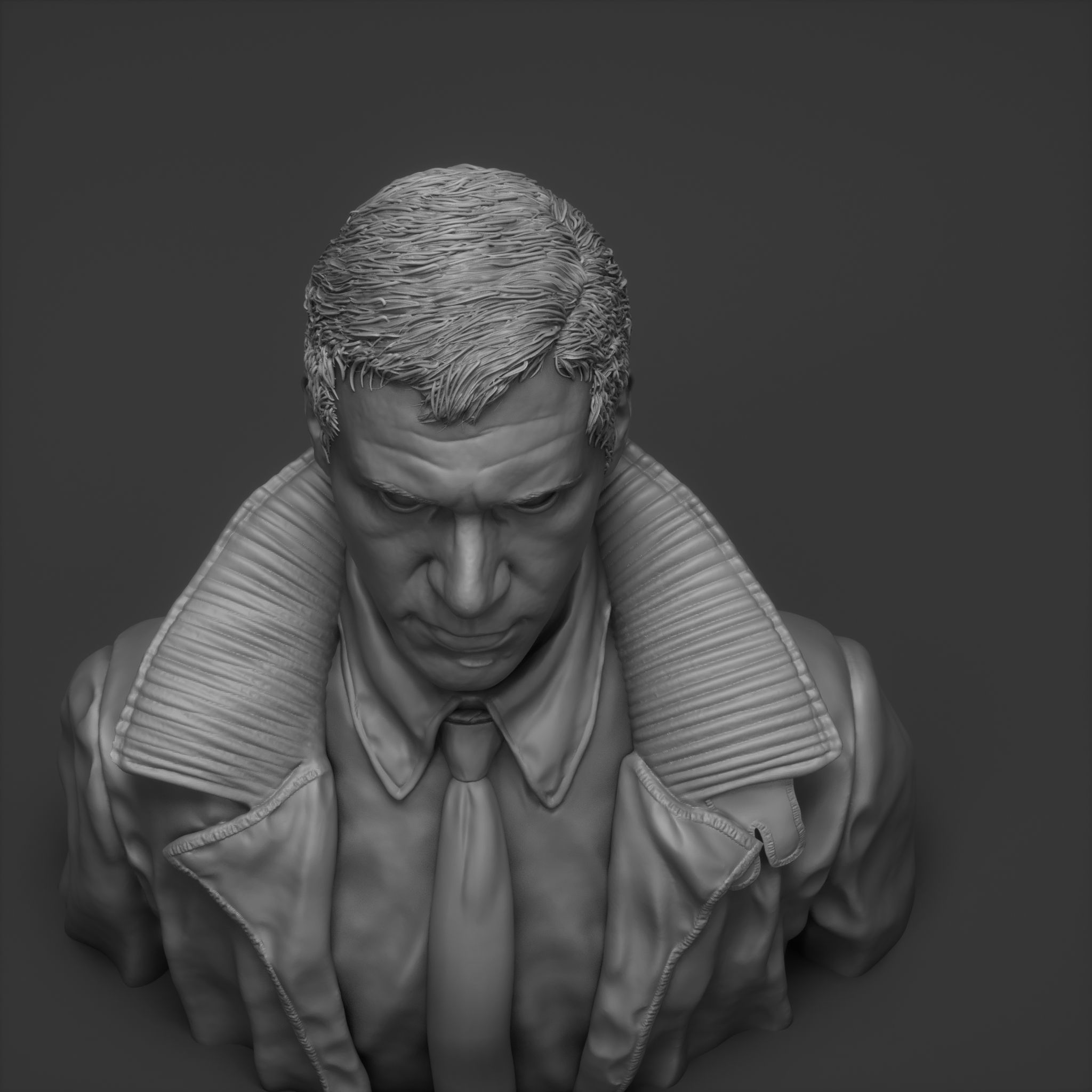 Harrison Ford - Rick Deckard - Blade Runner 3D model 3D printable ...