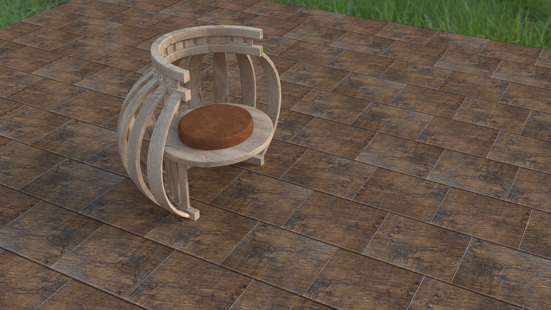 HI-TECH CHAIR 3D model | CGTrader