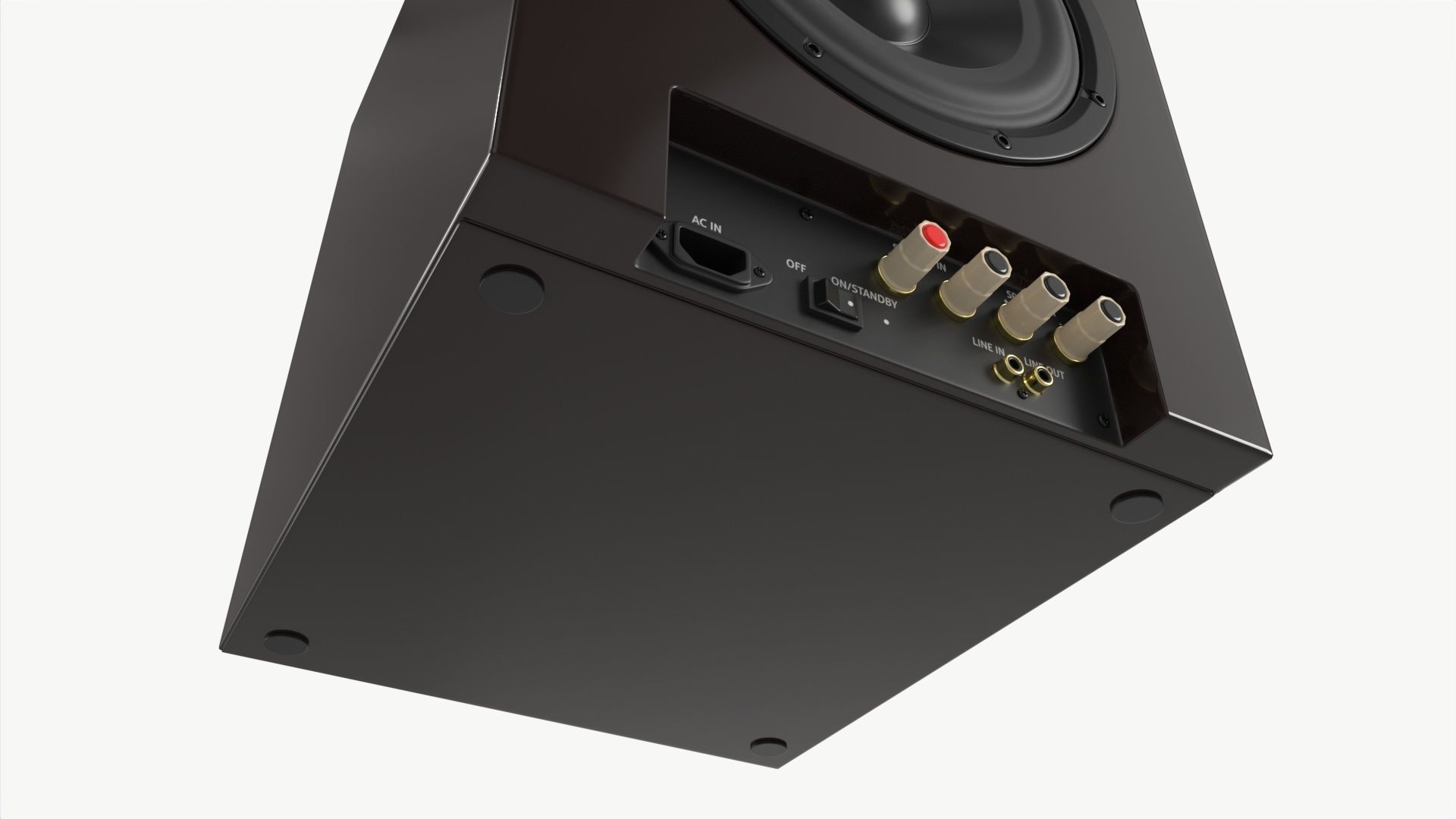 Active Subwoofer 3D model | CGTrader