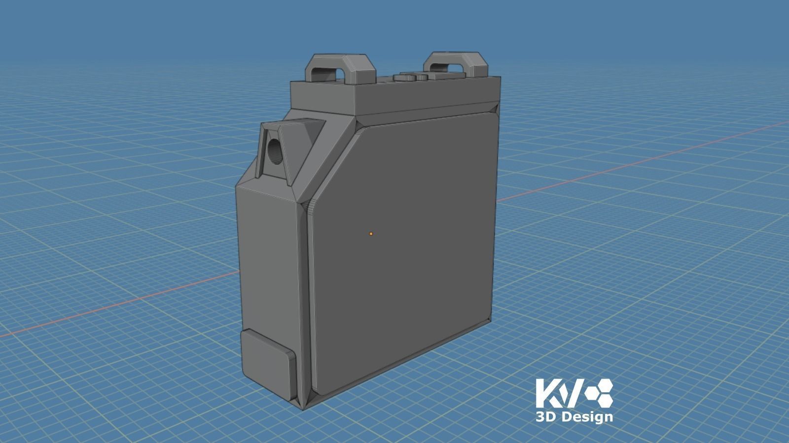 KV-Akira Heavy Laser Rifle 3D model 3D printable | CGTrader