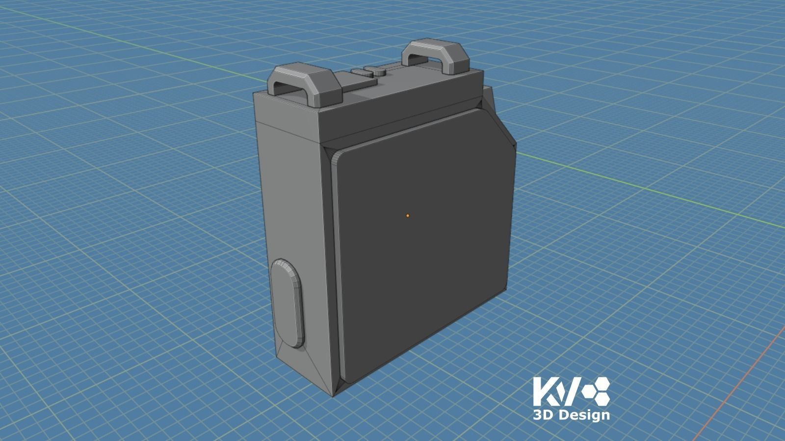 KV-Akira Heavy Laser Rifle 3D model 3D printable | CGTrader