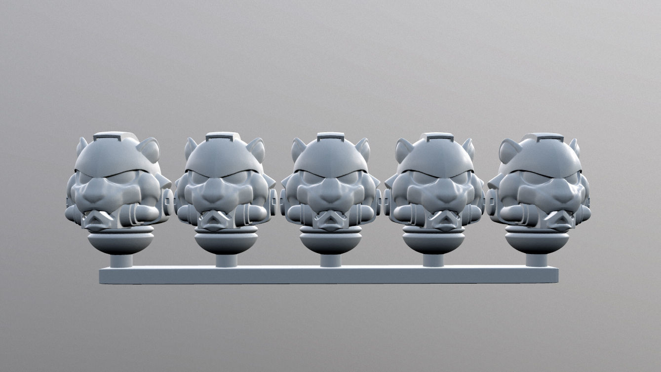 wildcat helmets and shoulderpads 3D print model 3D model 3D printable ...