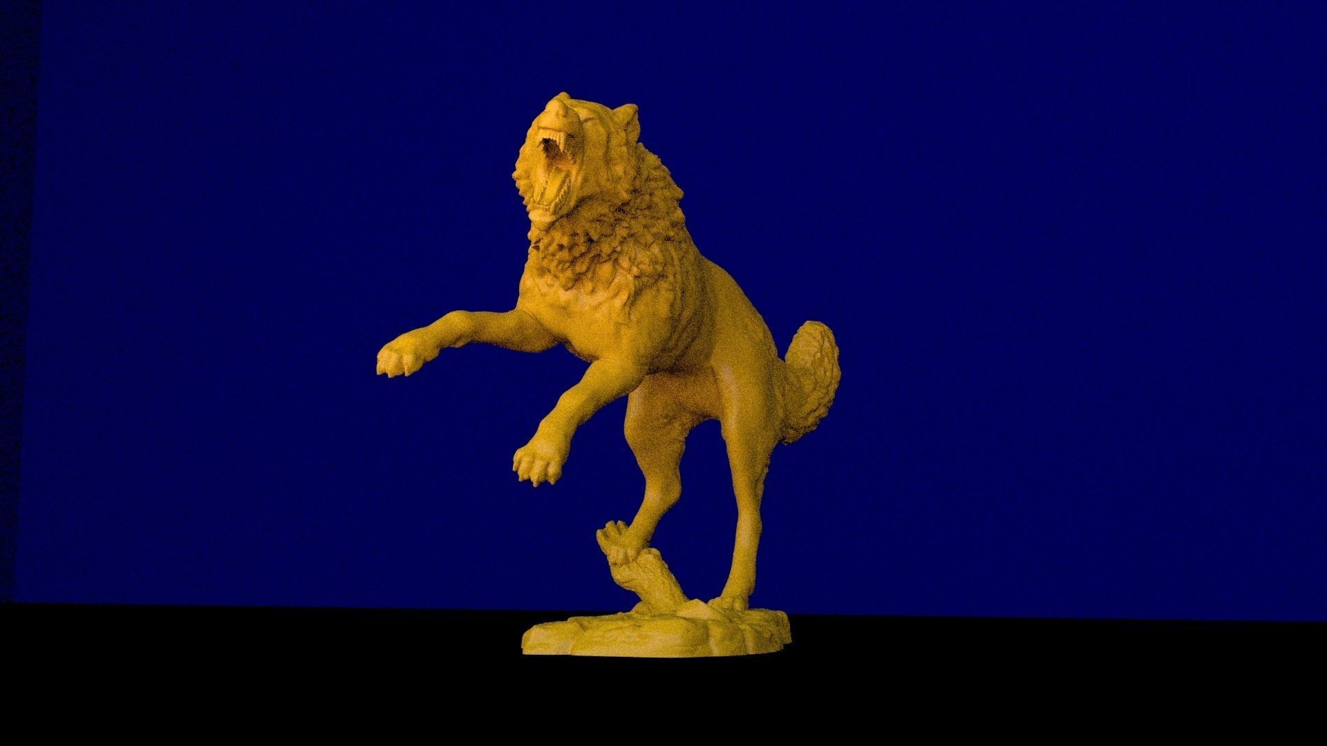 wolf warrior 3D model 3D printable | CGTrader