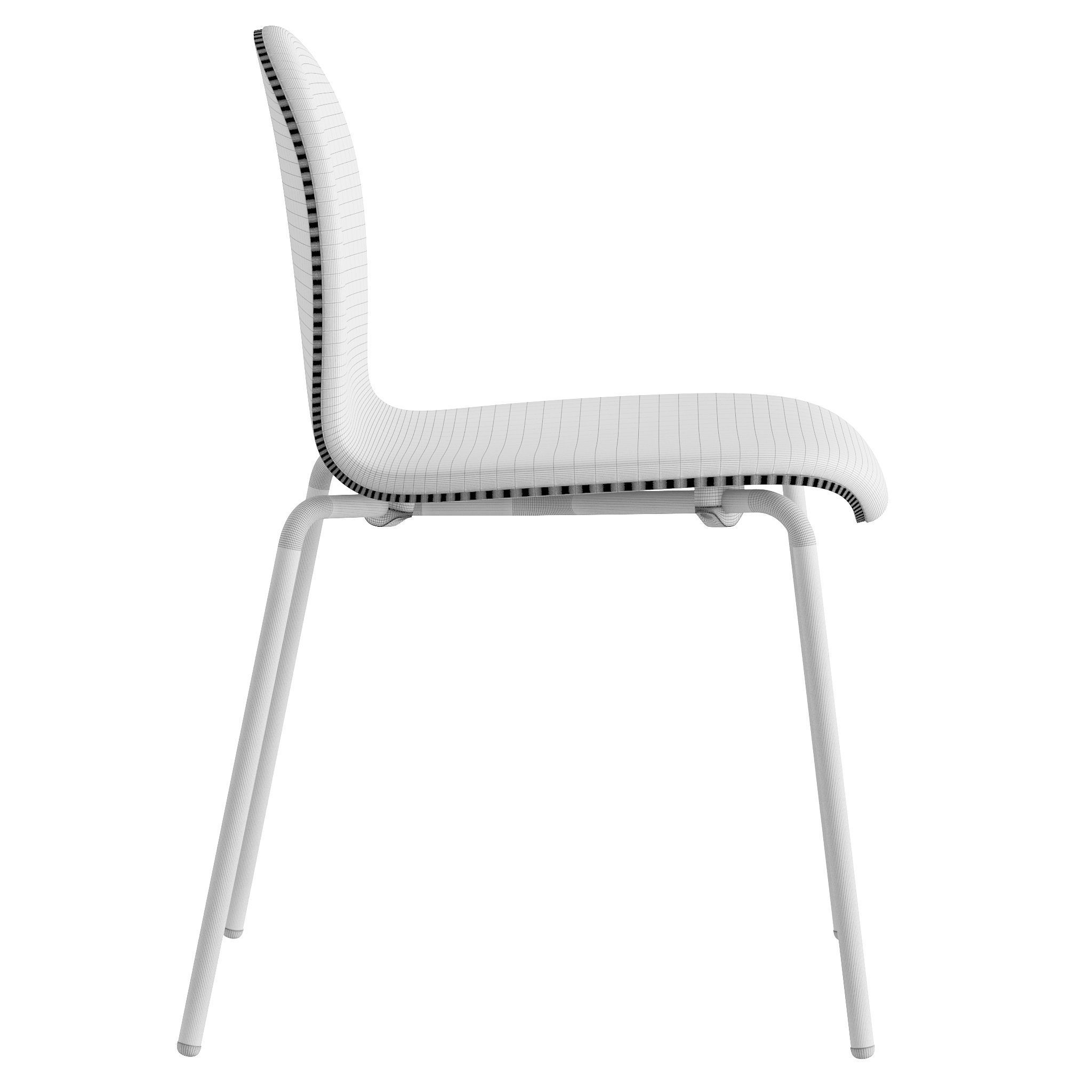 Branca Norma Dining Chair 3D model | CGTrader