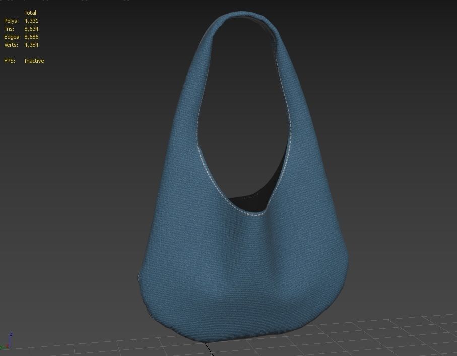 3D model Bag 02 VR / AR / low-poly | CGTrader