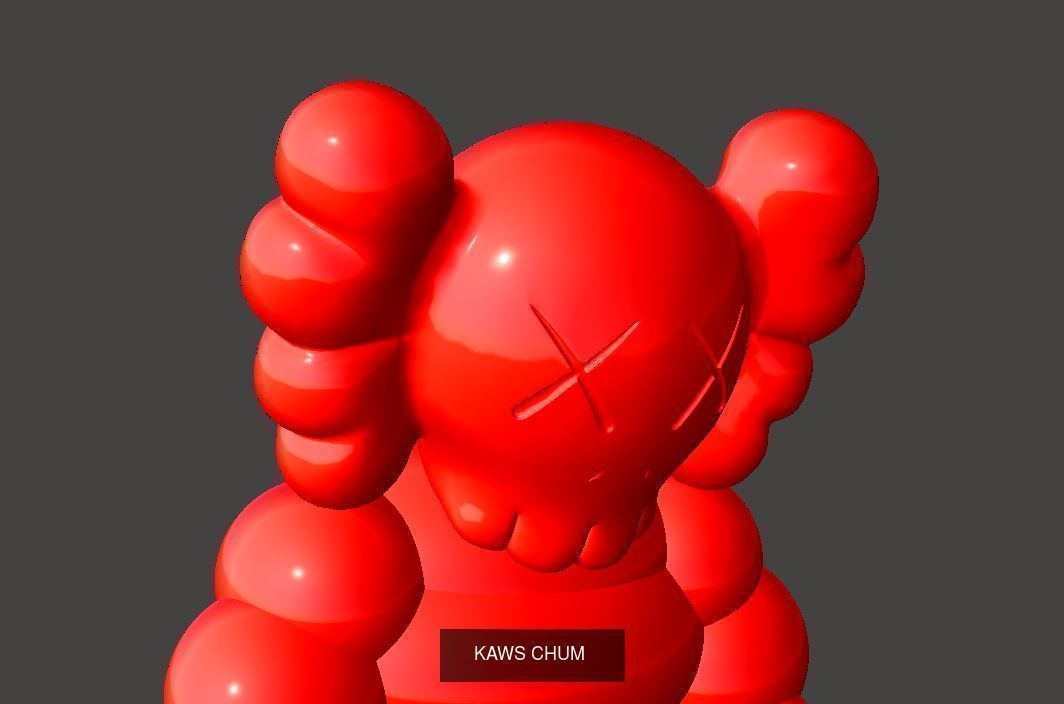 Kaws company 3D Model Collection | CGTrader