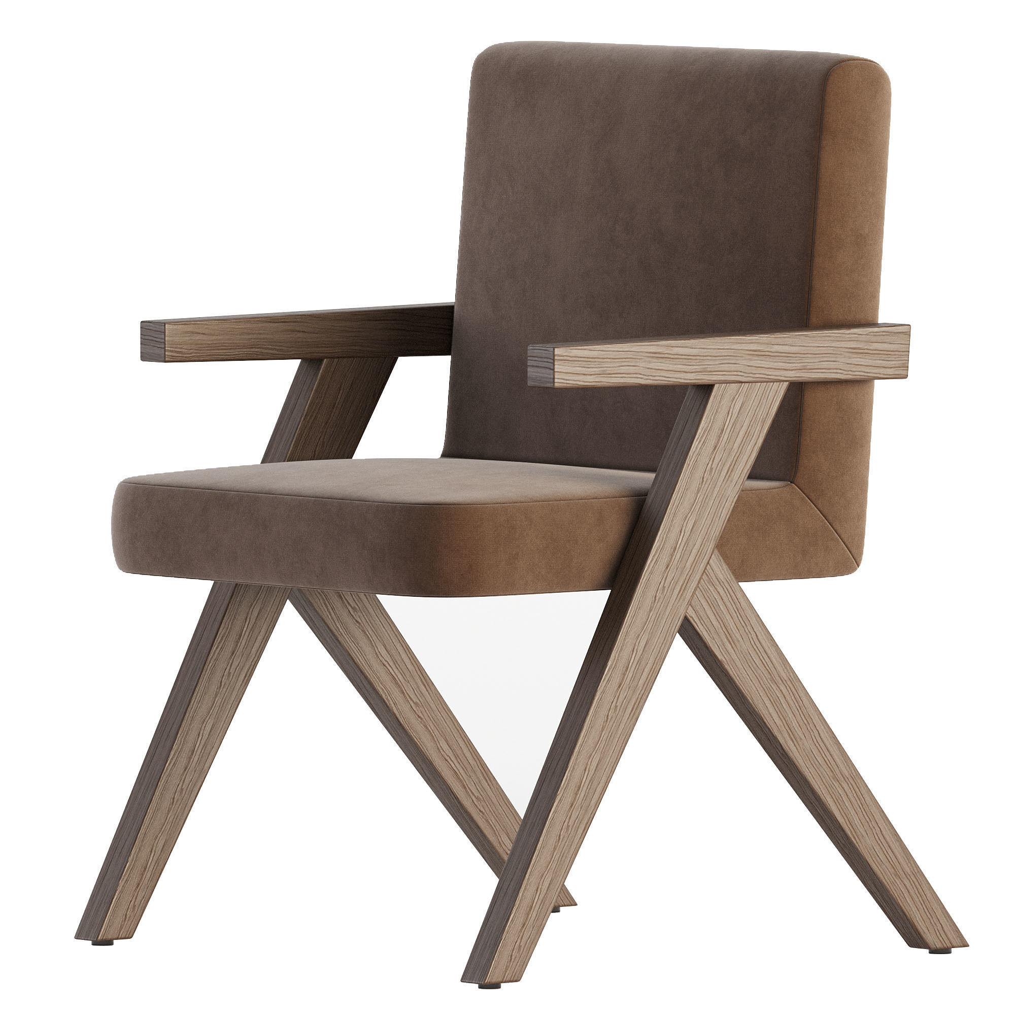 POLTRONA DE MADEIRA chair set 3D model | CGTrader
