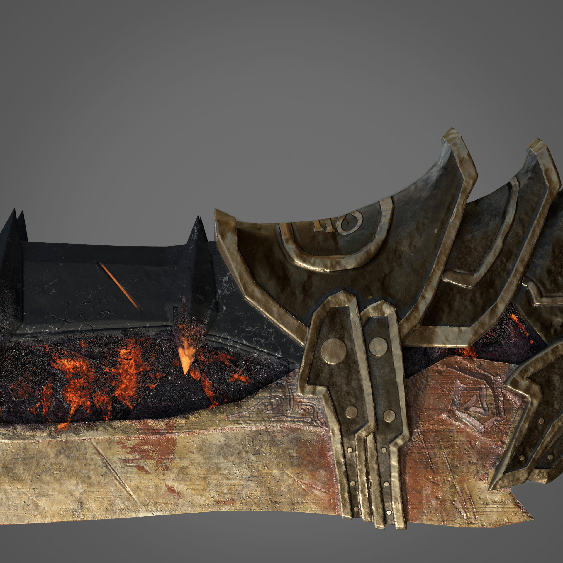 3D model Monster Hunter Sword VR / AR / low-poly | CGTrader