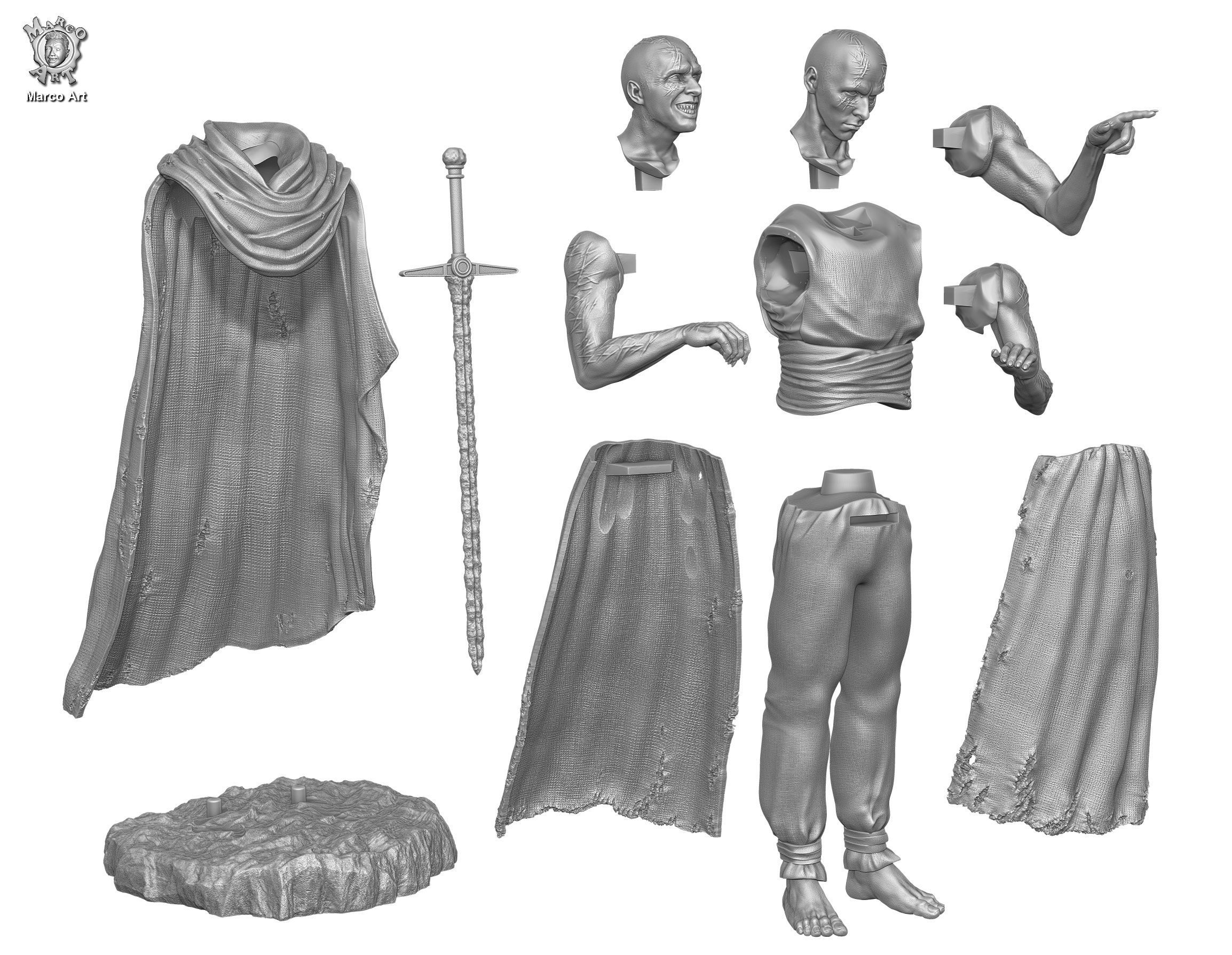 Gorr stl file 3D model 3D printable | CGTrader