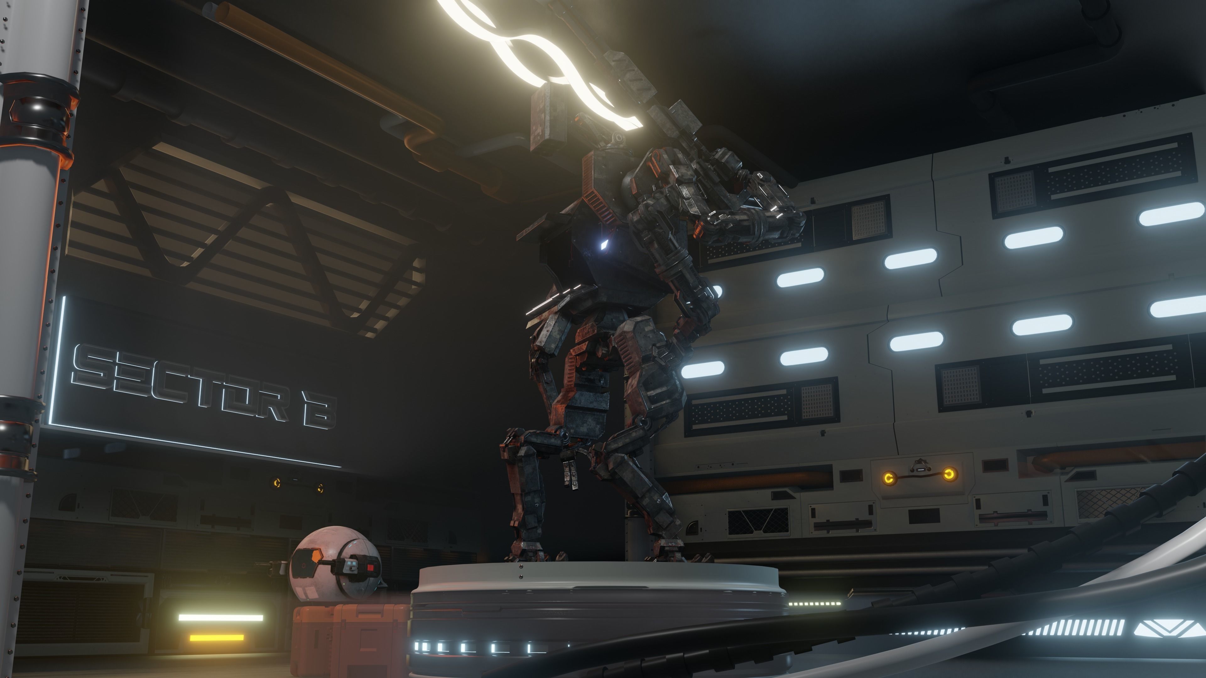 3D model Military mech VR / AR / low-poly | CGTrader