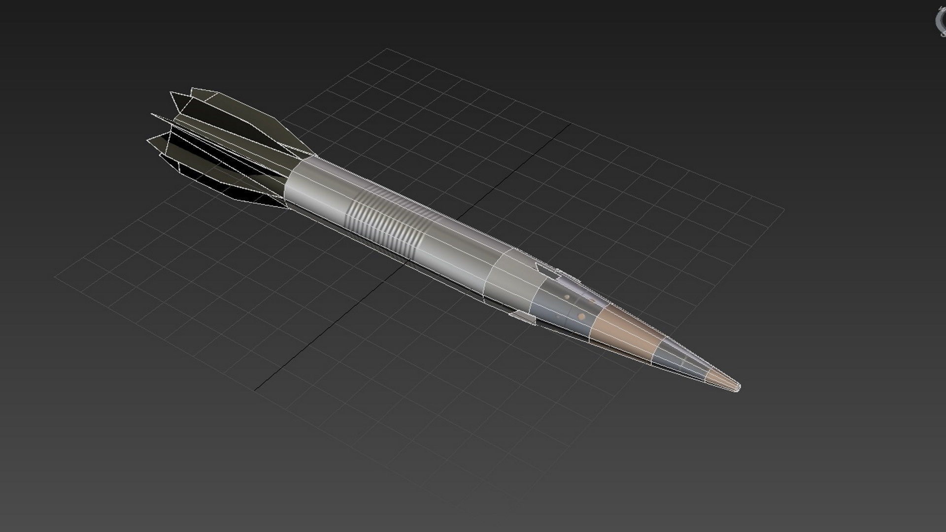 3D model Vulcano GLR 155mm VR / AR / low-poly | CGTrader