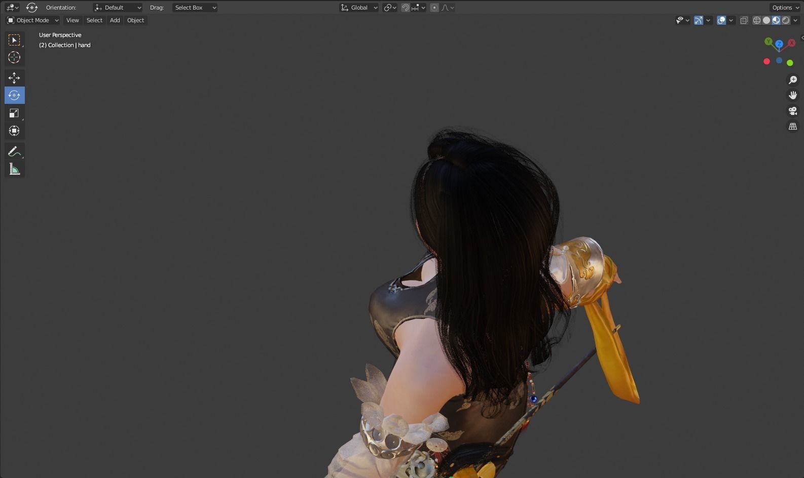 Lahn from Black Desert Online 3D model | CGTrader