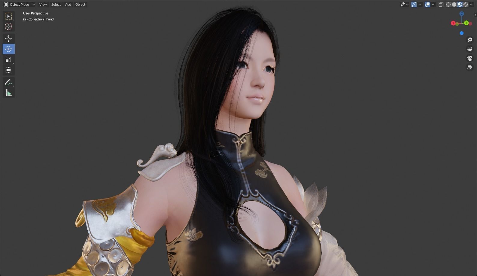 Lahn from Black Desert Online 3D model | CGTrader
