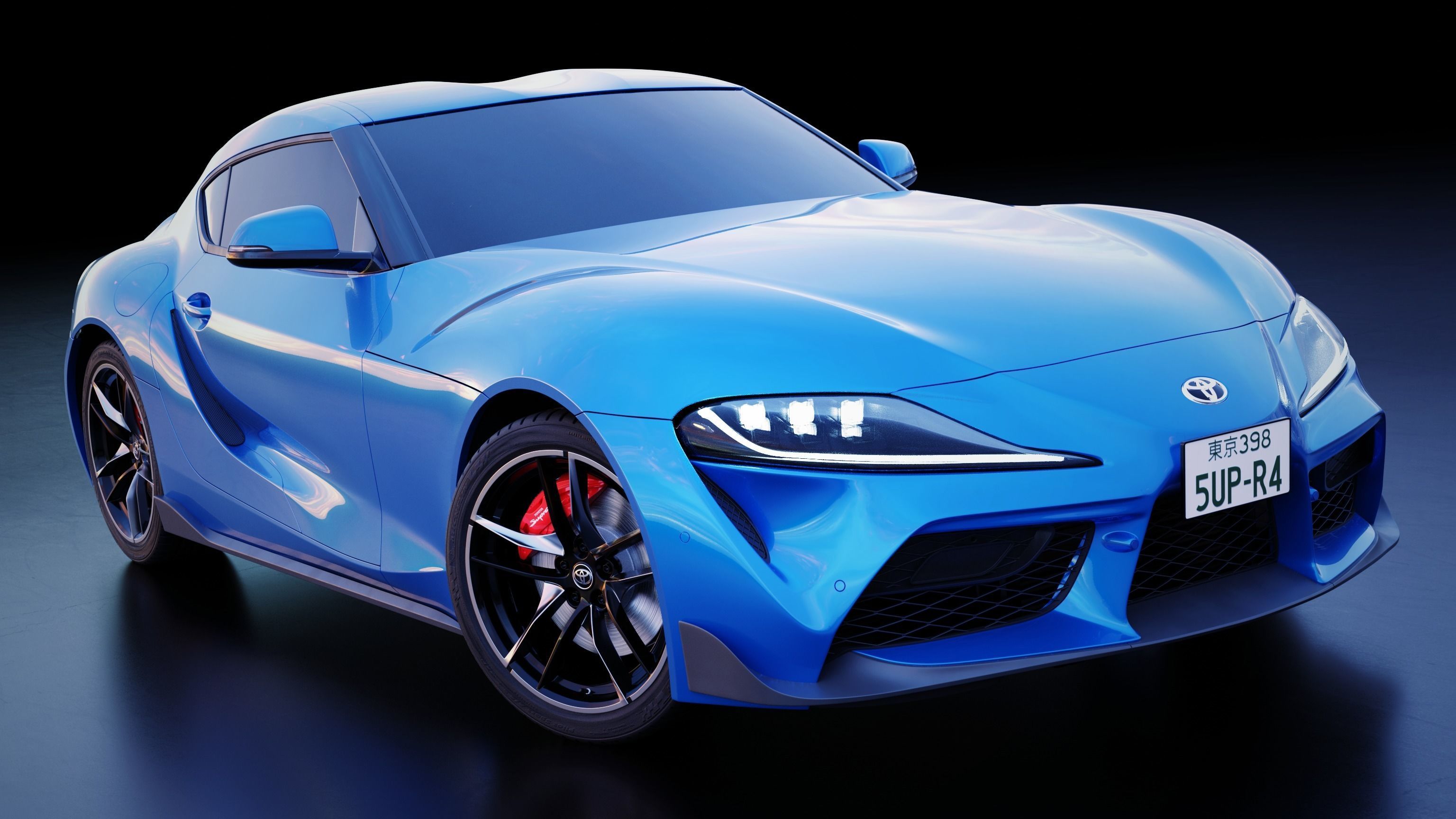Toyota Supra Mk5 3D model | CGTrader