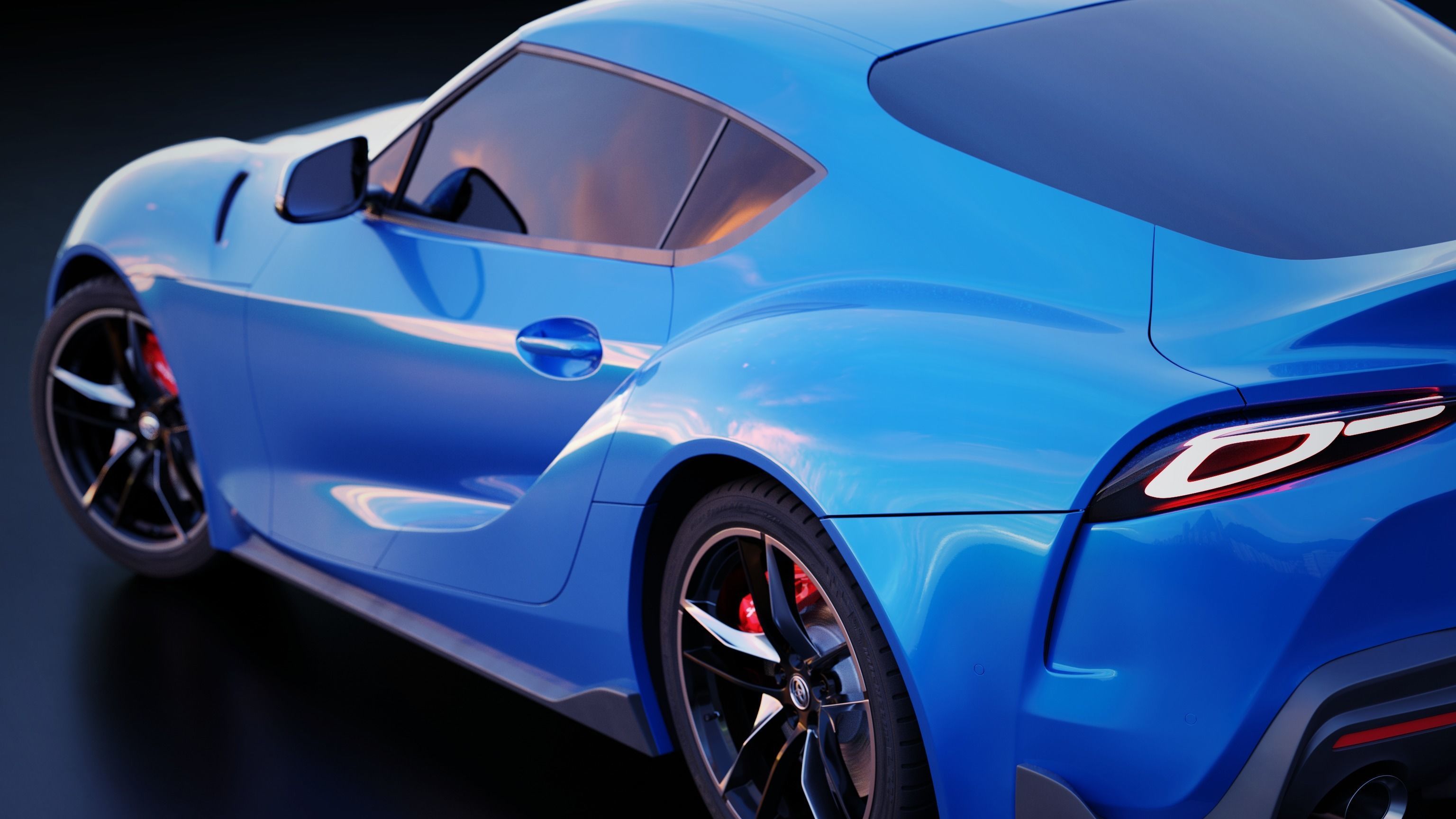 Toyota Supra Mk5 3D model | CGTrader