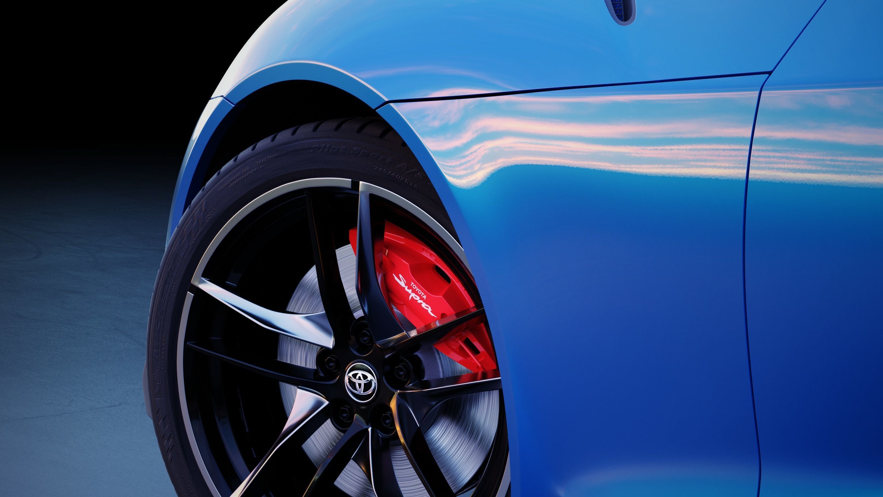 Toyota Supra Mk5 3D model | CGTrader