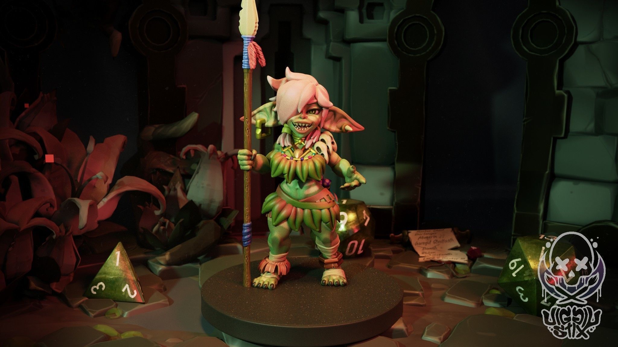 Amazonian Goblin Forager 3D model 3D printable | CGTrader