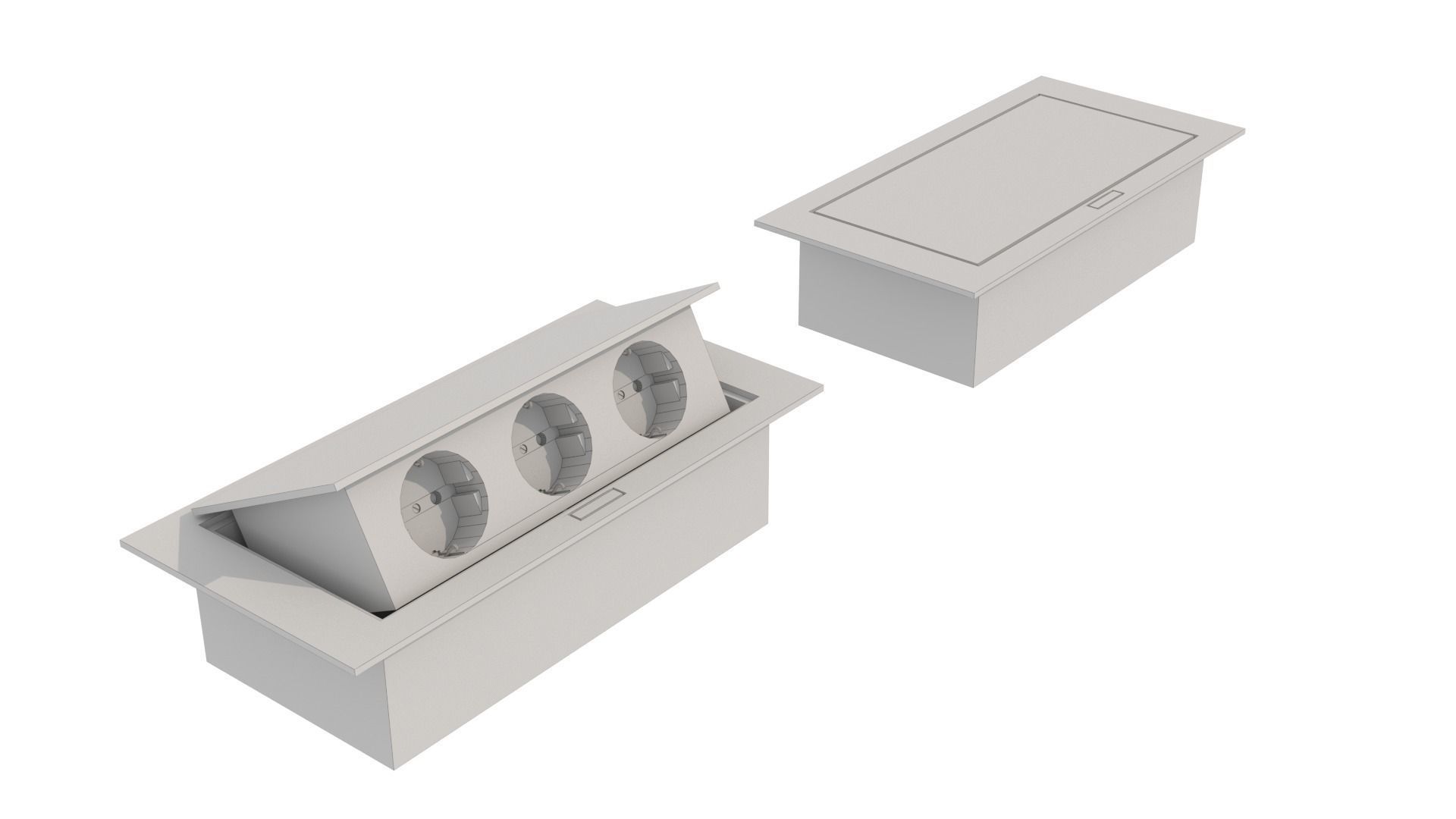 3D model Pop-up Sockets Gtv VR / AR / low-poly | CGTrader