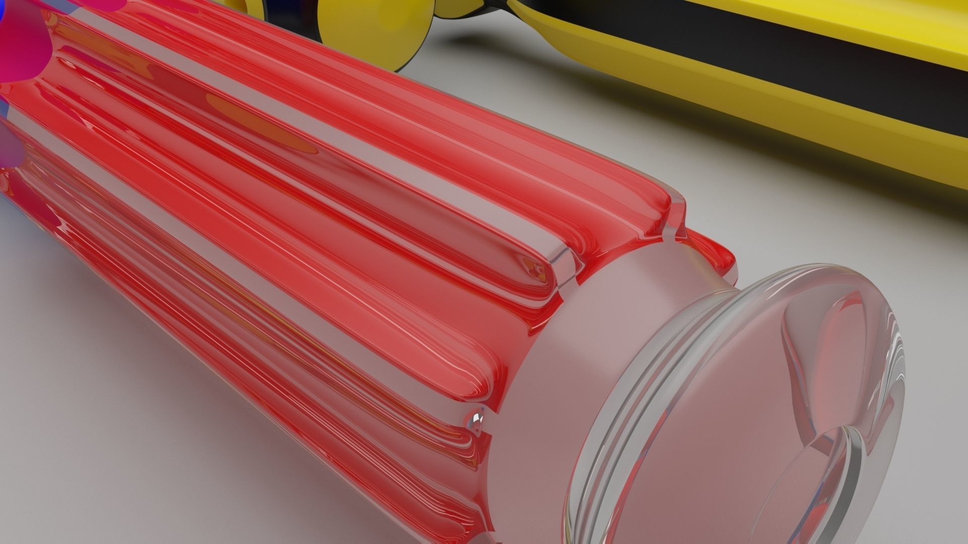 3 Piece Screwdriver Set 3D model | CGTrader