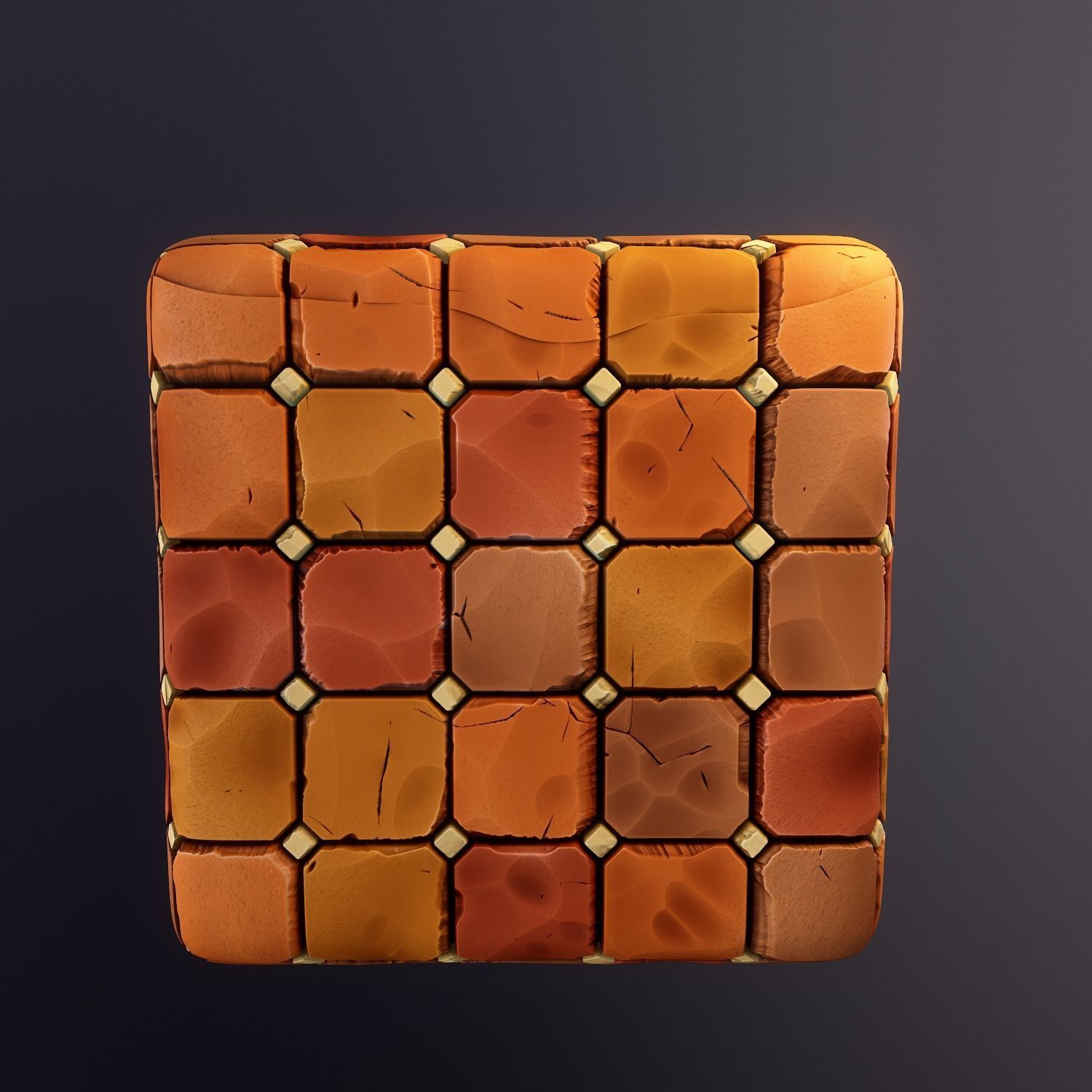 Stylized Brick Texture | CGTrader