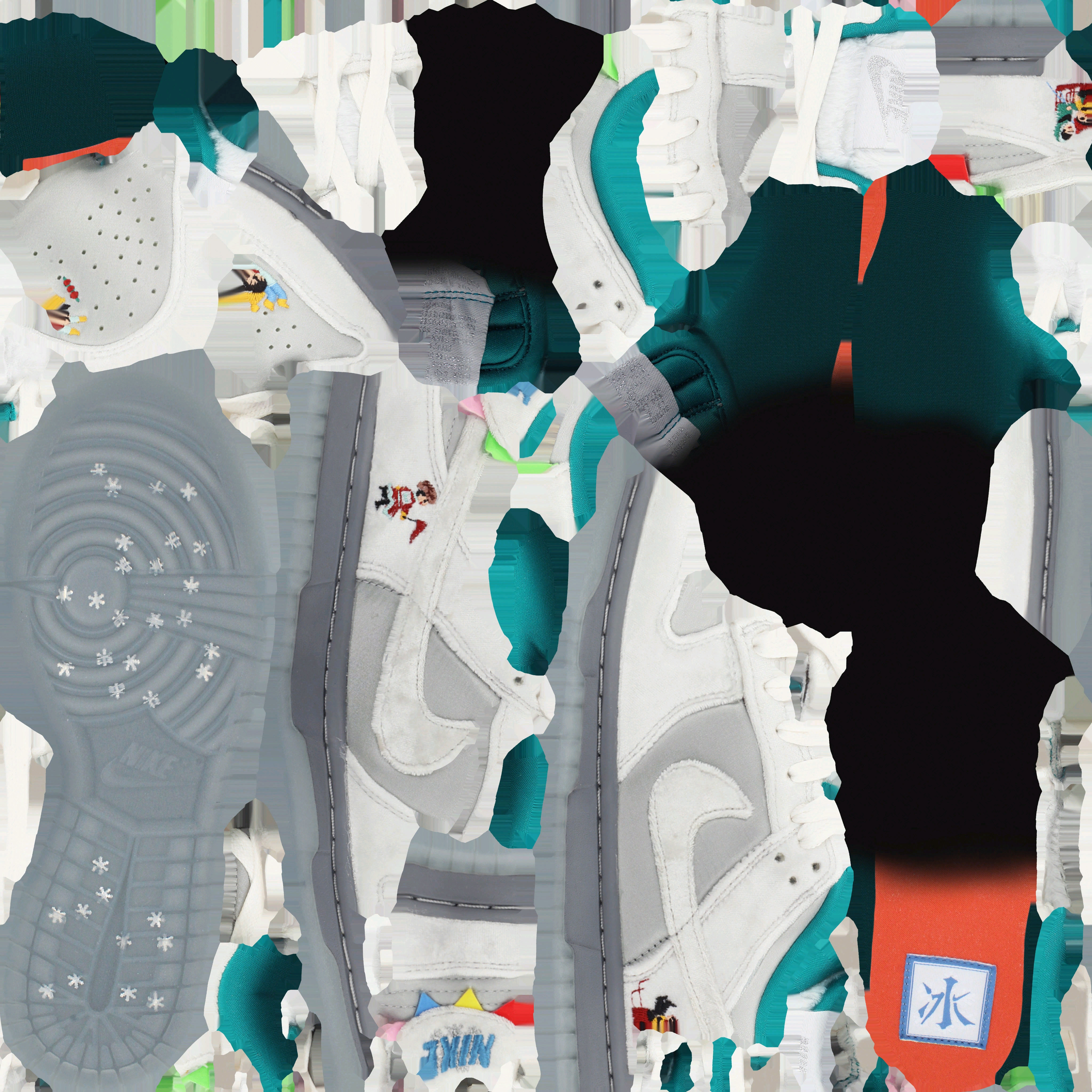 Nike Dunk Low Ice 3D model | CGTrader