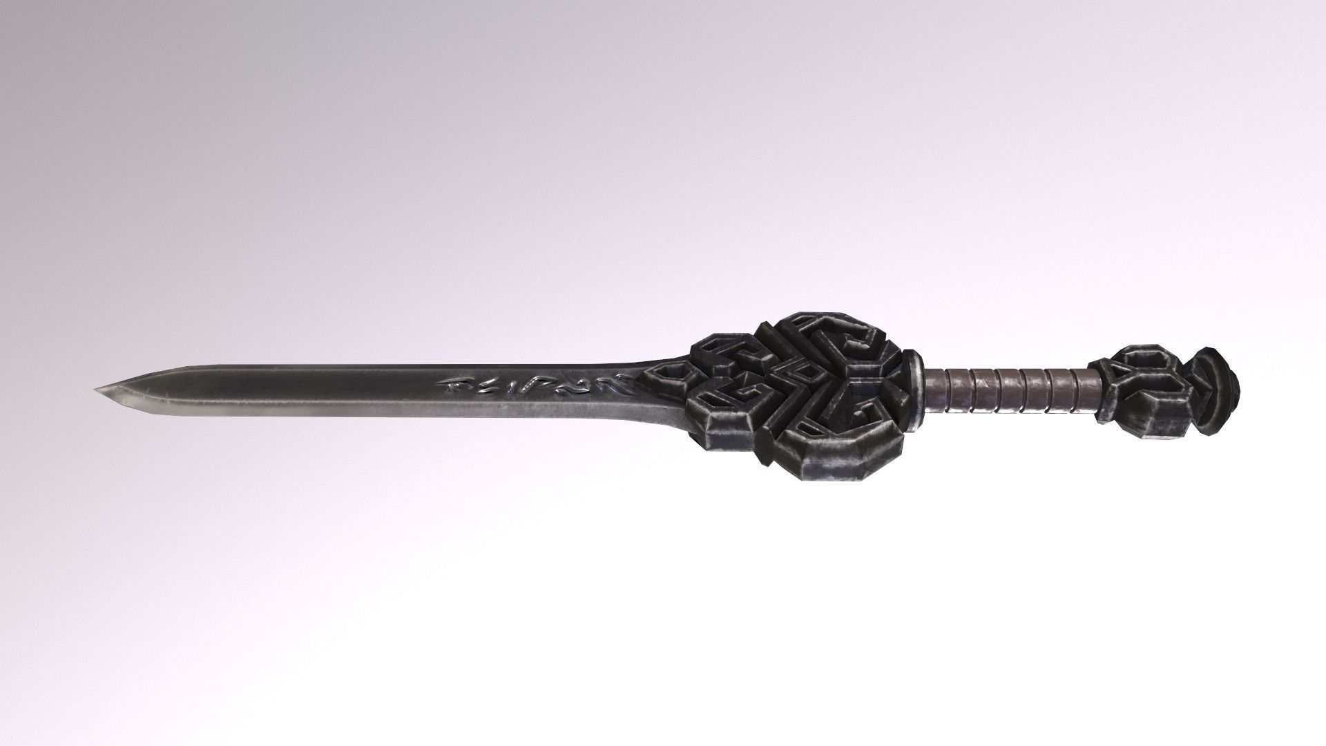 3D model Low poly Sword VR / AR / low-poly | CGTrader