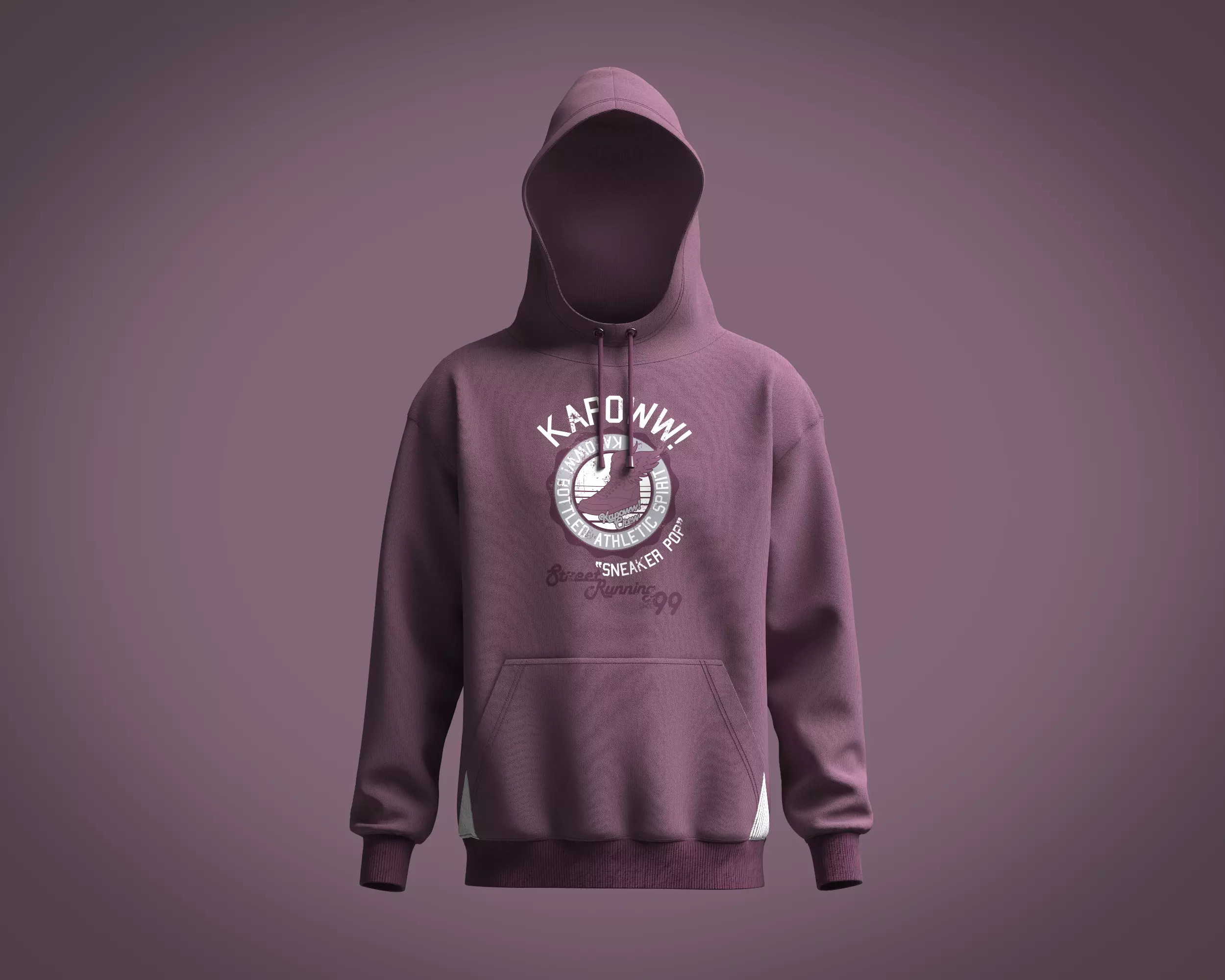Hoodie-Kapoww hoodie mockup 3D model | CGTrader