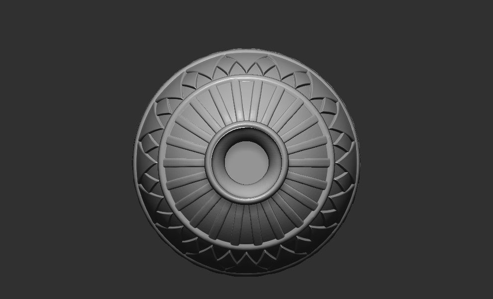 Egyptian Pottery 3D Printable model cnc free 3D model 3D printable ...