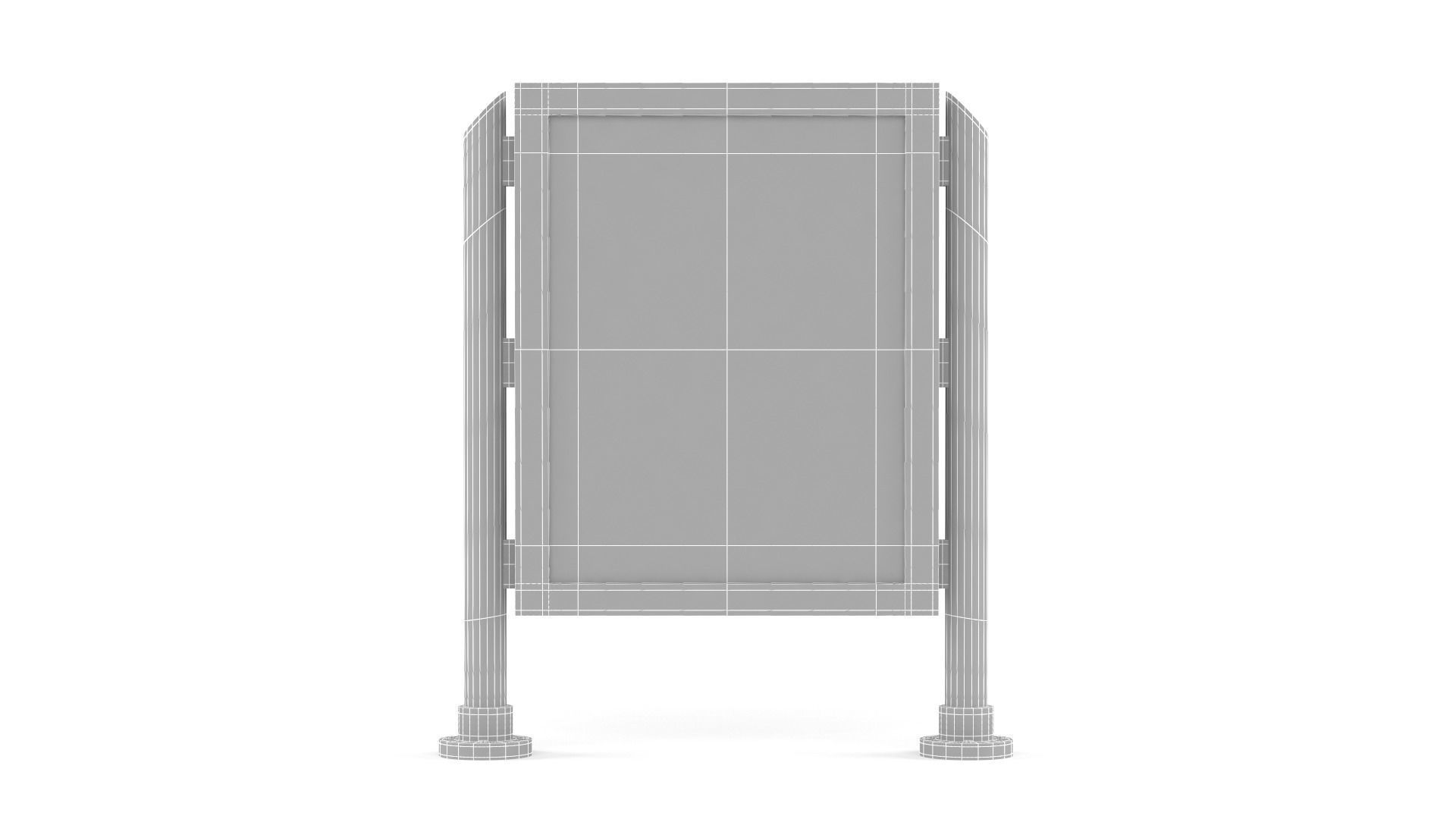 Electronic Kiosk 3D model | CGTrader