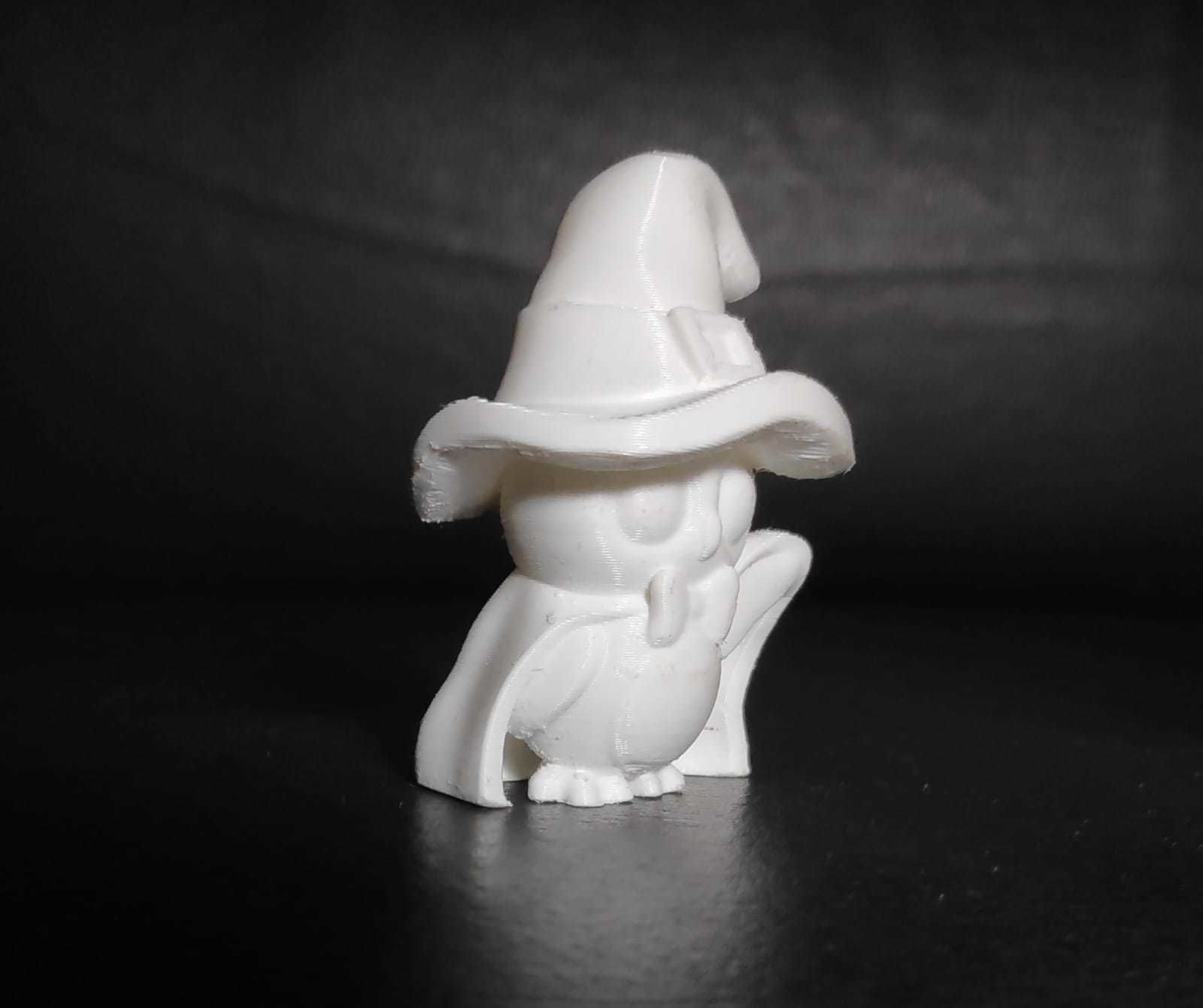 Owl Witch 3D model 3D printable | CGTrader