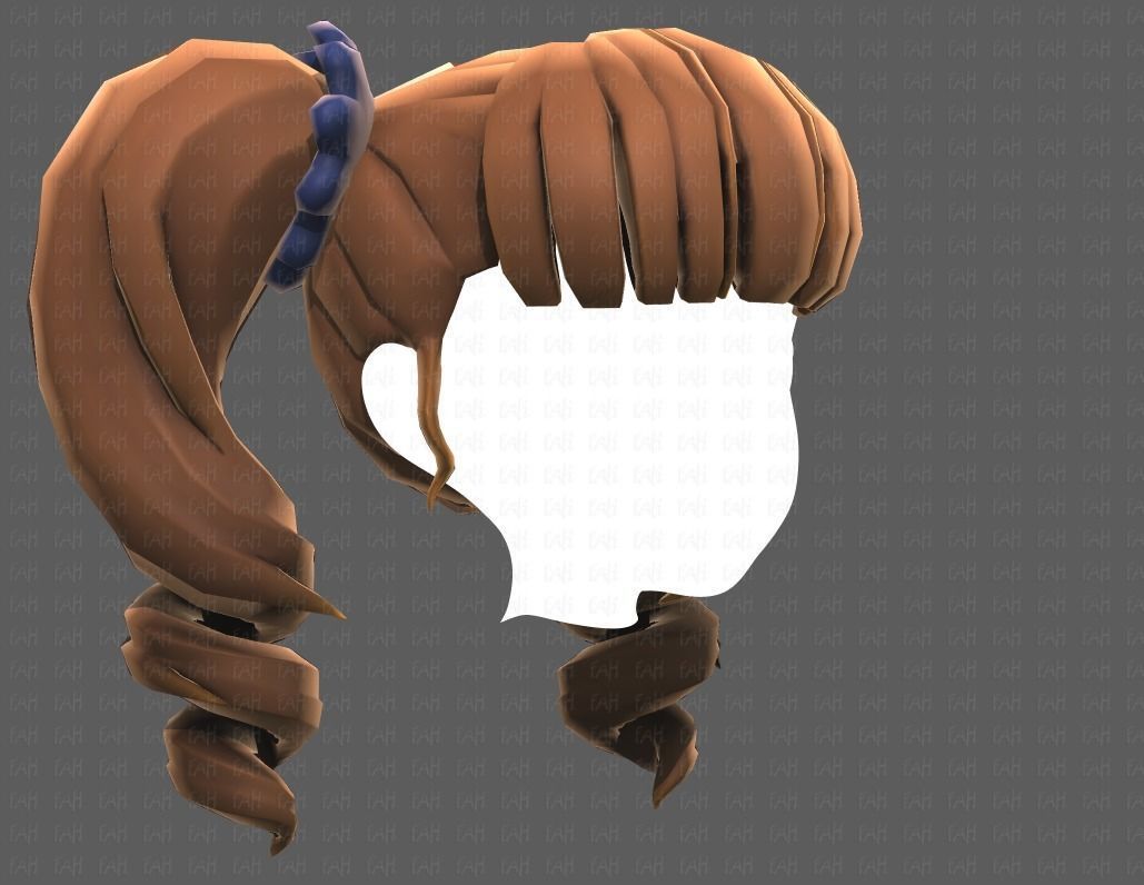 3D model Base Hair for girl V27 VR / AR / low-poly | CGTrader