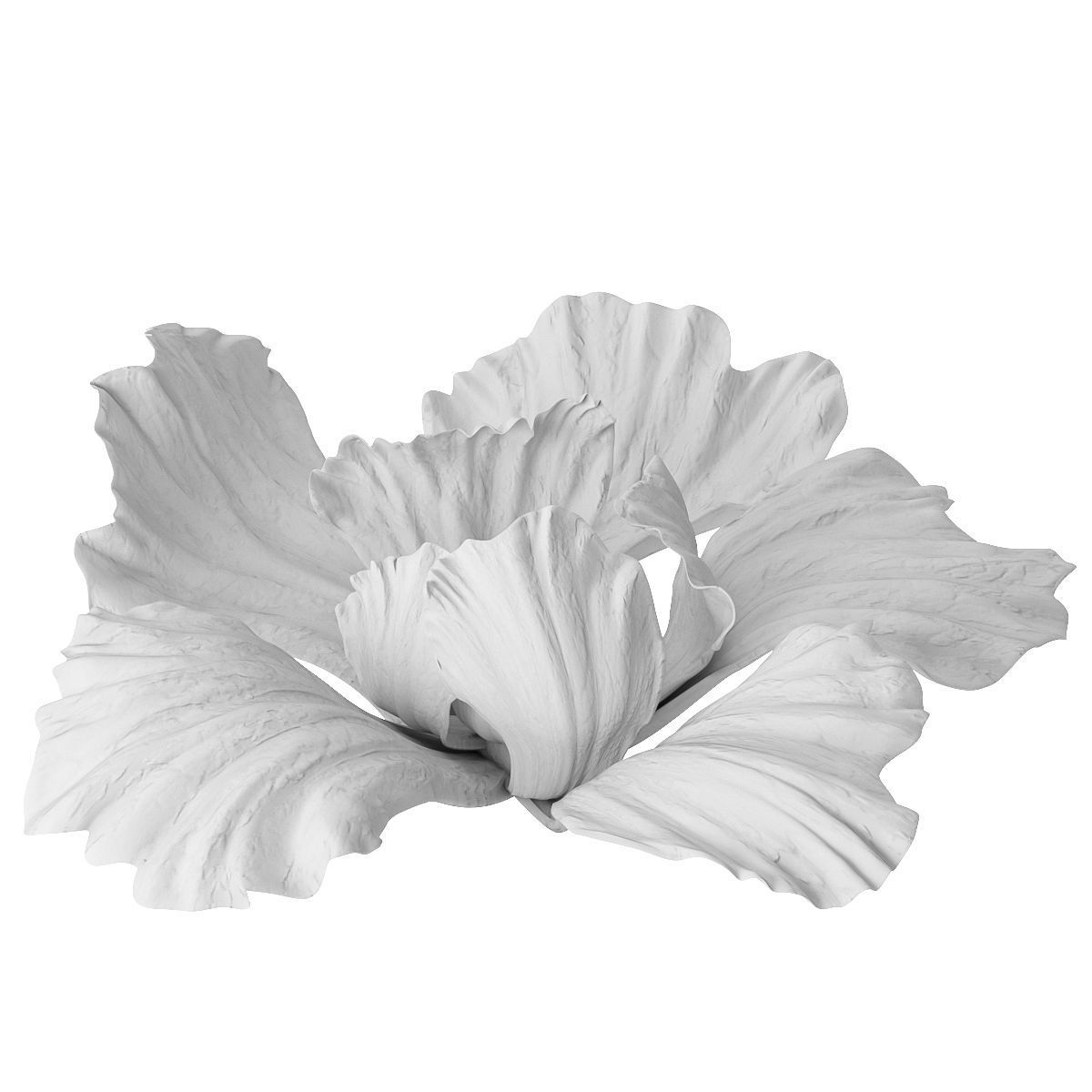 Gypsum flower 3D model | CGTrader