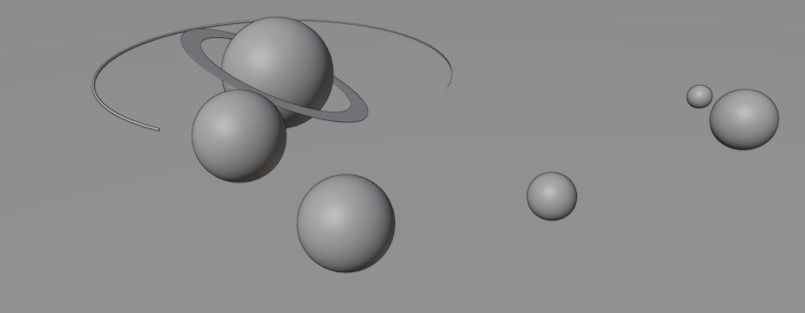 Planet Rotation 3D model animated | CGTrader