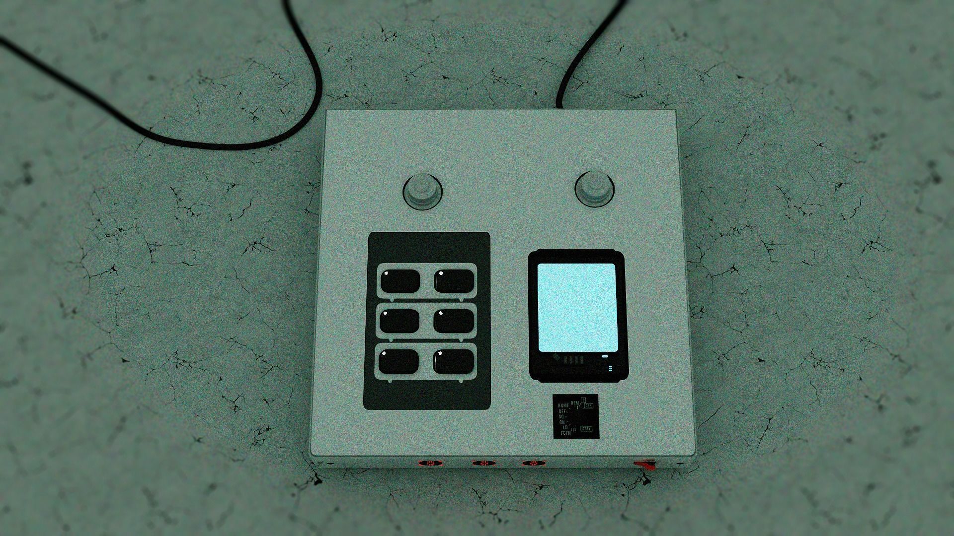 Radio transmitter free 3D model | CGTrader