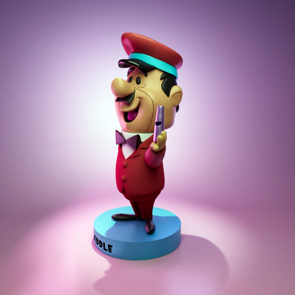 Mr Tiddles - From Wally Gator Cartoon 3D model 3D printable | CGTrader