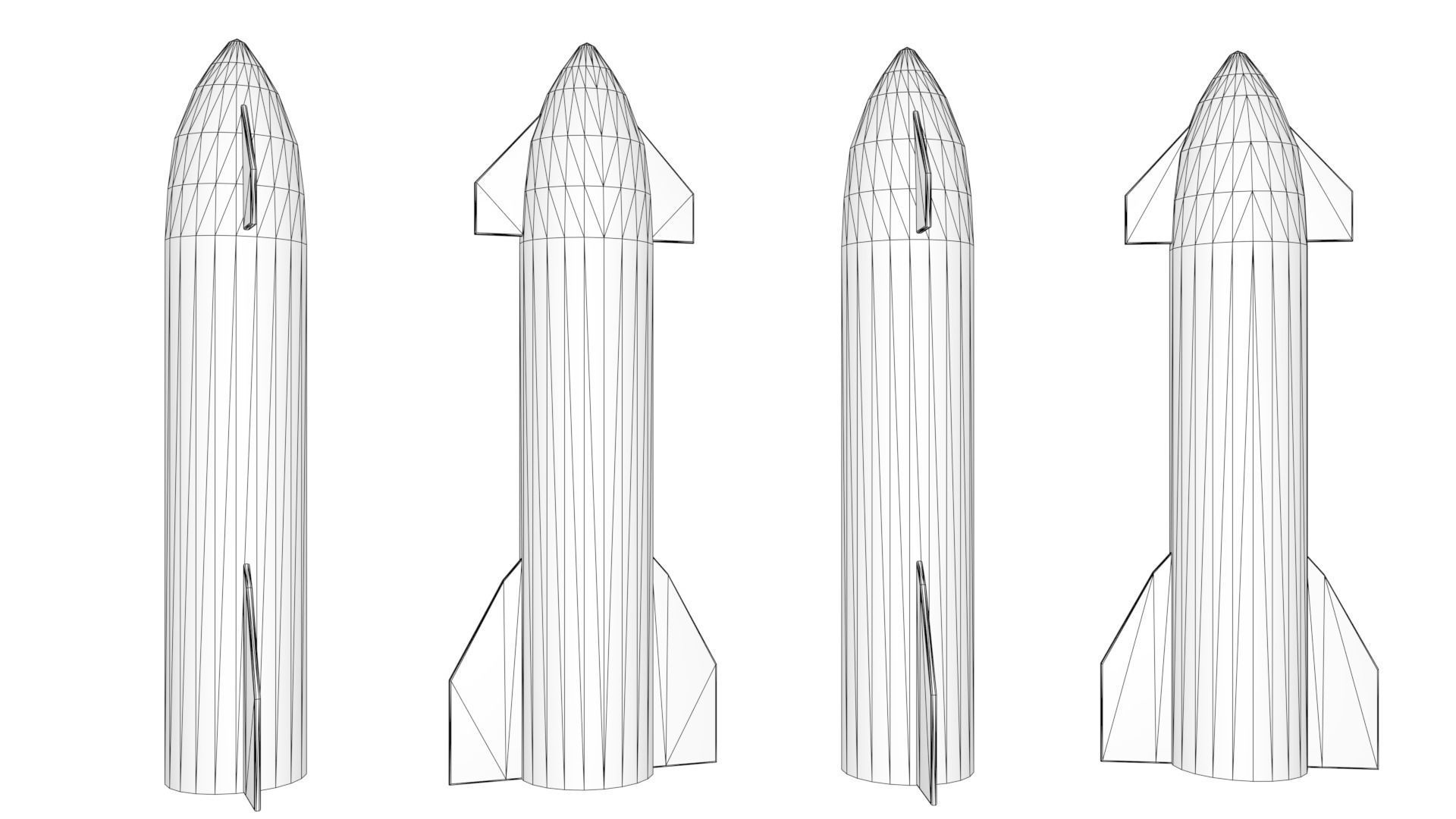 Starship Superheavy Rocket 3D model | CGTrader