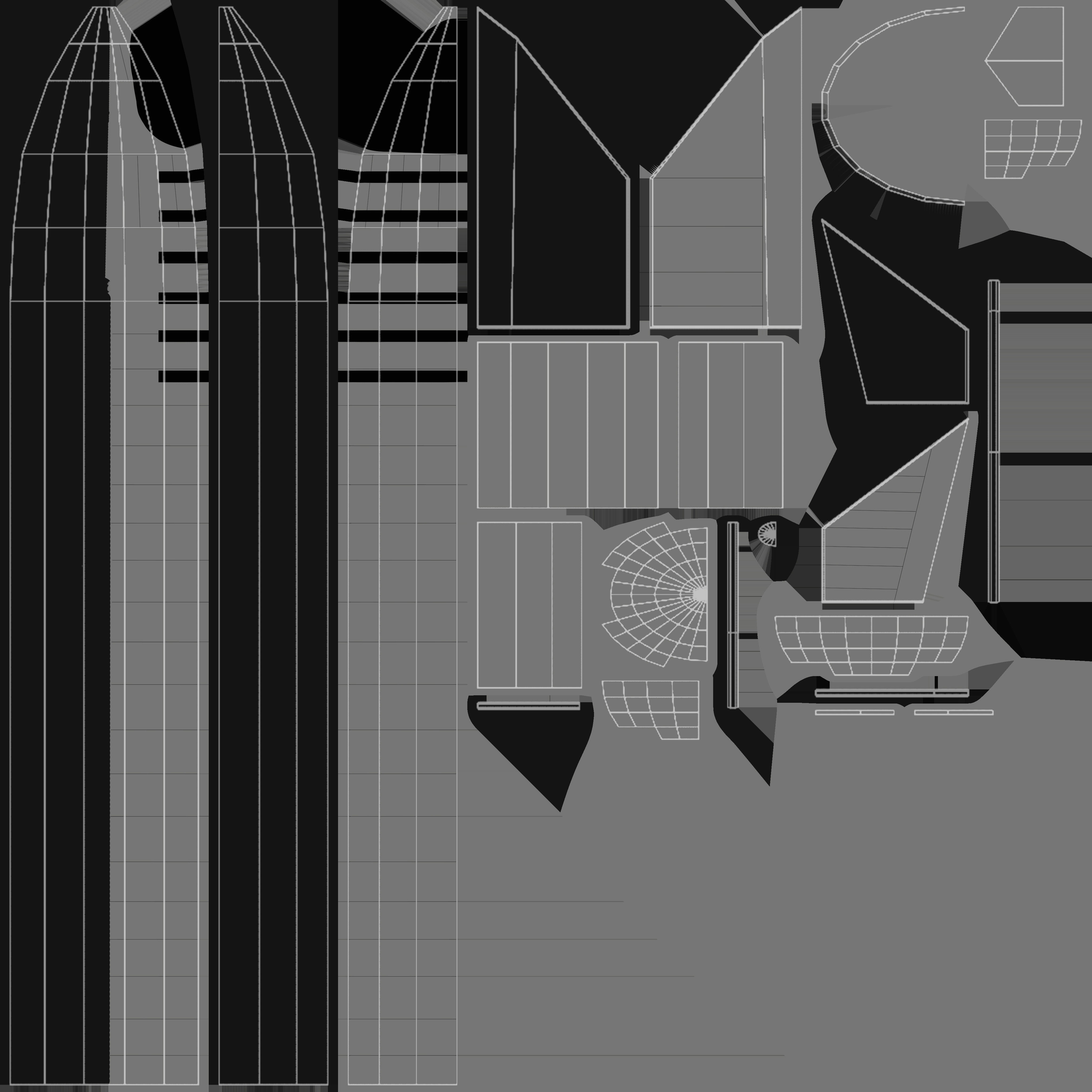 Starship Superheavy Rocket 3D model | CGTrader