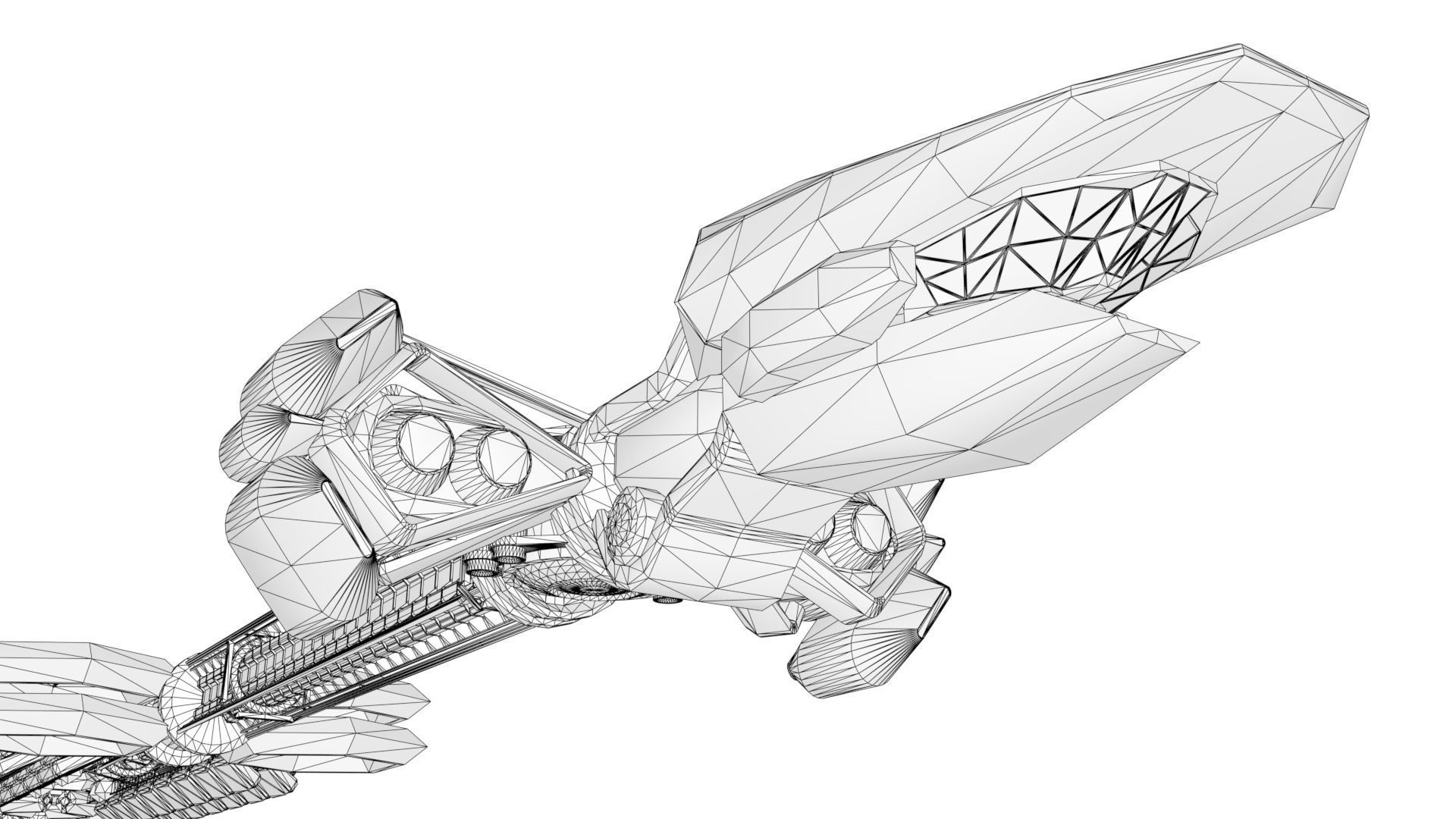 USCSS Covenant spaceship 3D model | CGTrader