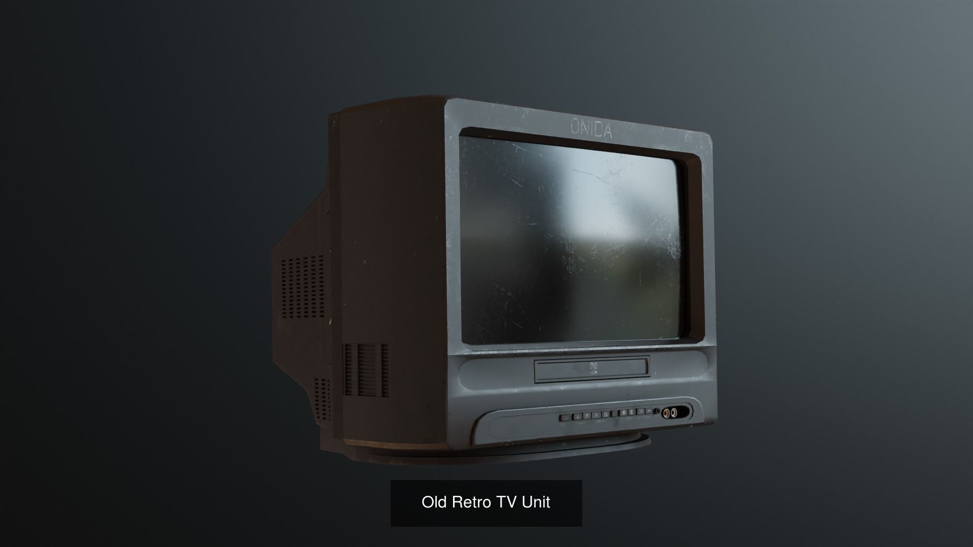 Retro Cube Tv Collection with 4K Textures VR / AR / low-poly | CGTrader